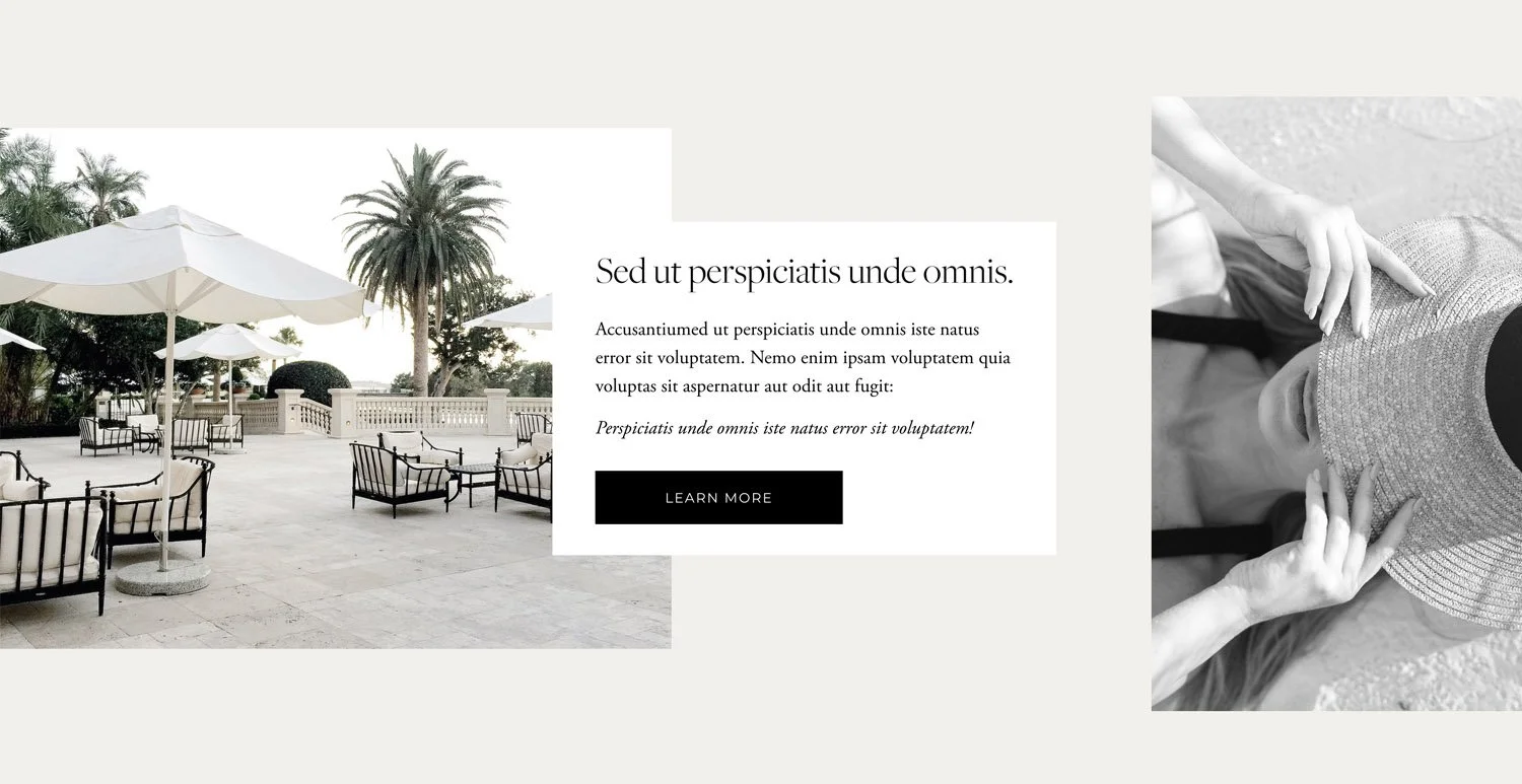 7 trendy website section designs to copy — Paige Brunton