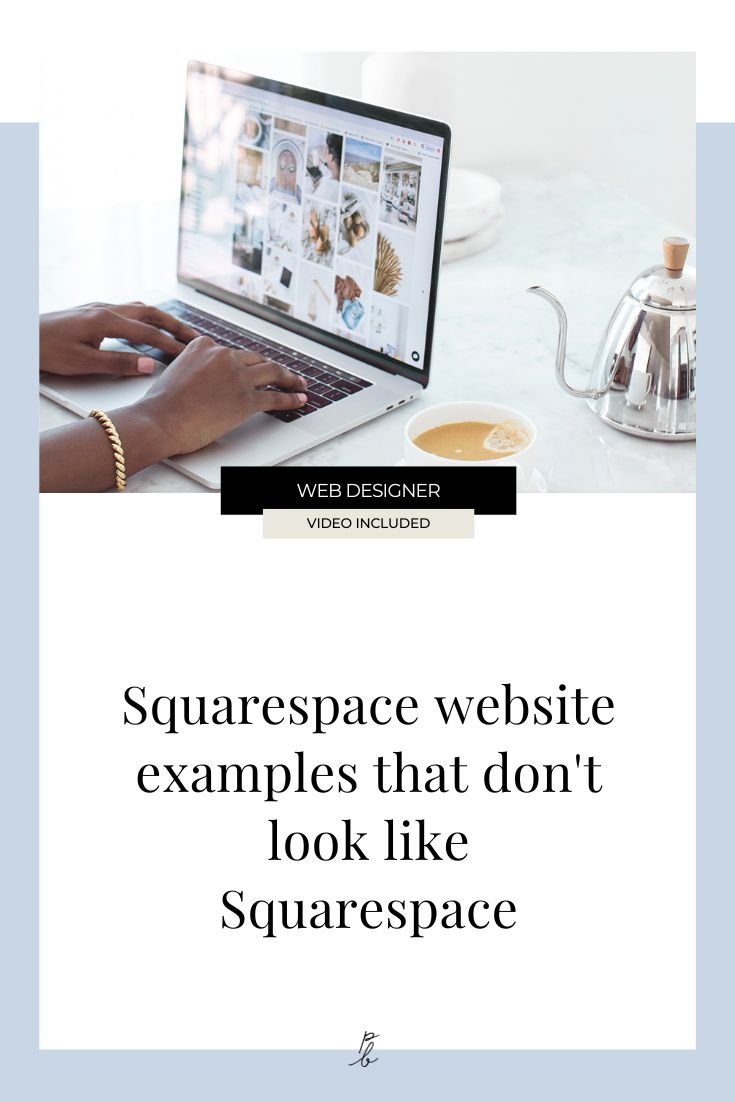 Squarespace website examples that don't look like Squarespace — Paige ...