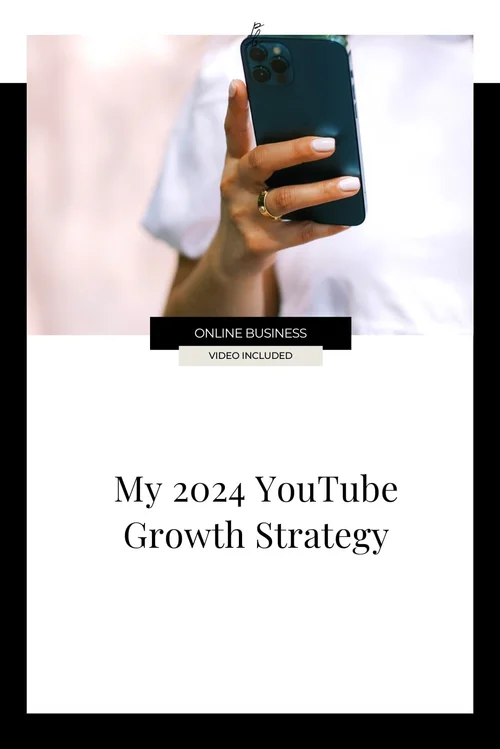 My 2024 YouTube Growth Strategy — Paige Brunton