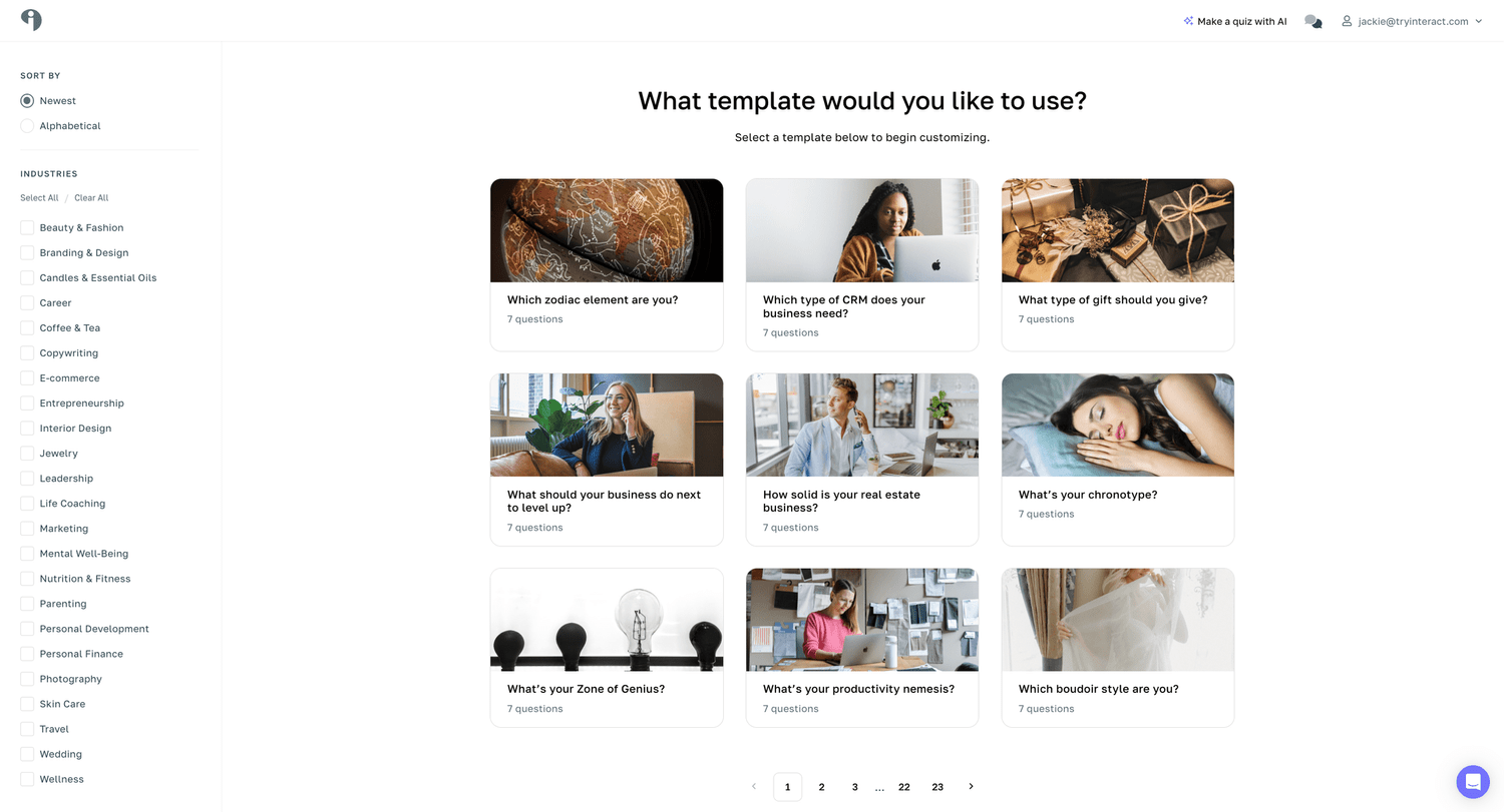 How to create a quiz on your Squarespace website — Paige Brunton