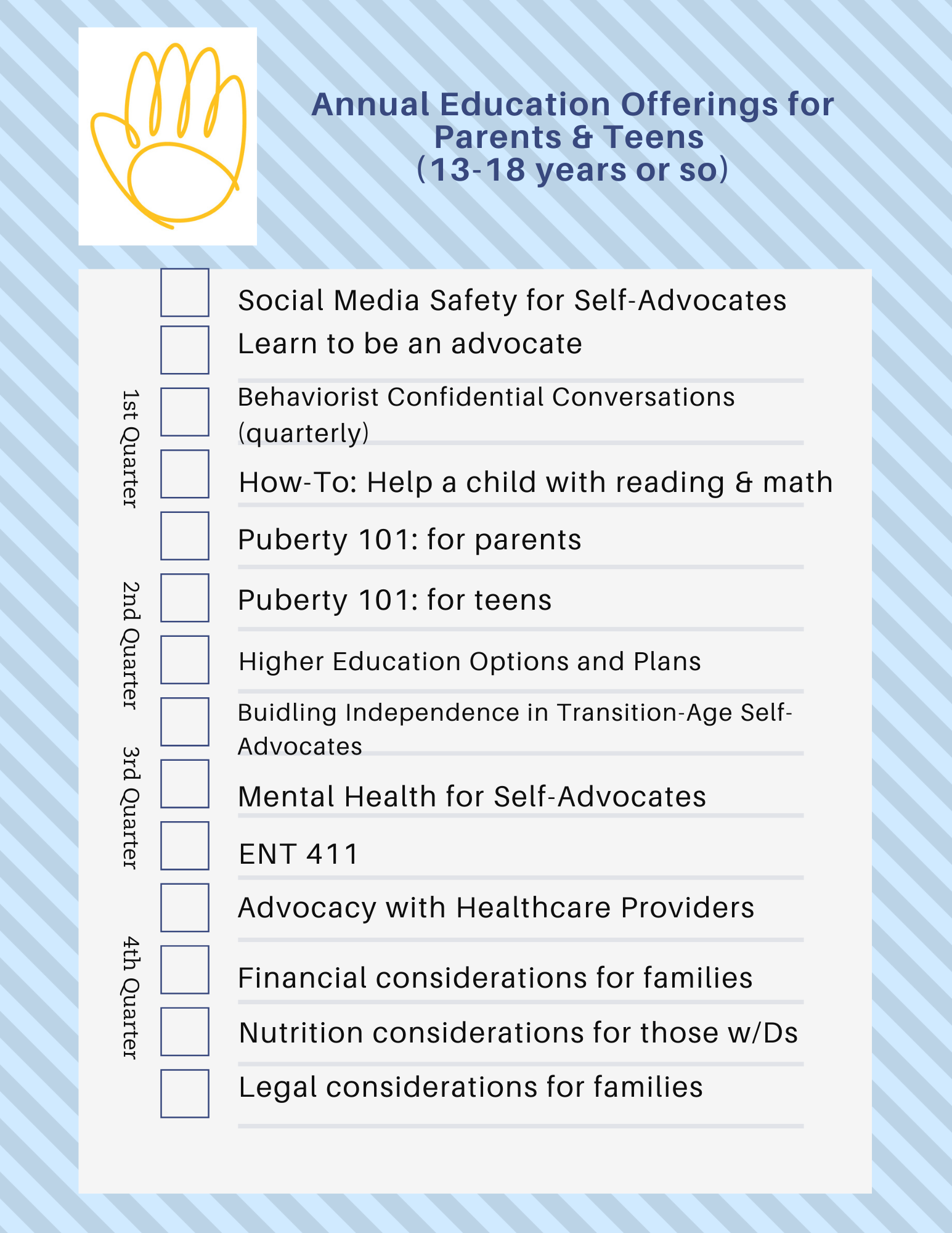 Education — Down Syndrome Association of Maryland