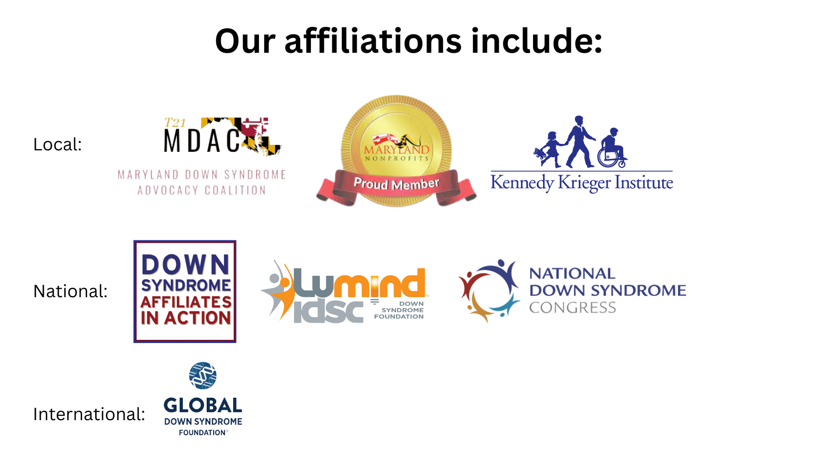 DSAmd Impact Report: Together in 2025 — Down Syndrome Association of ...