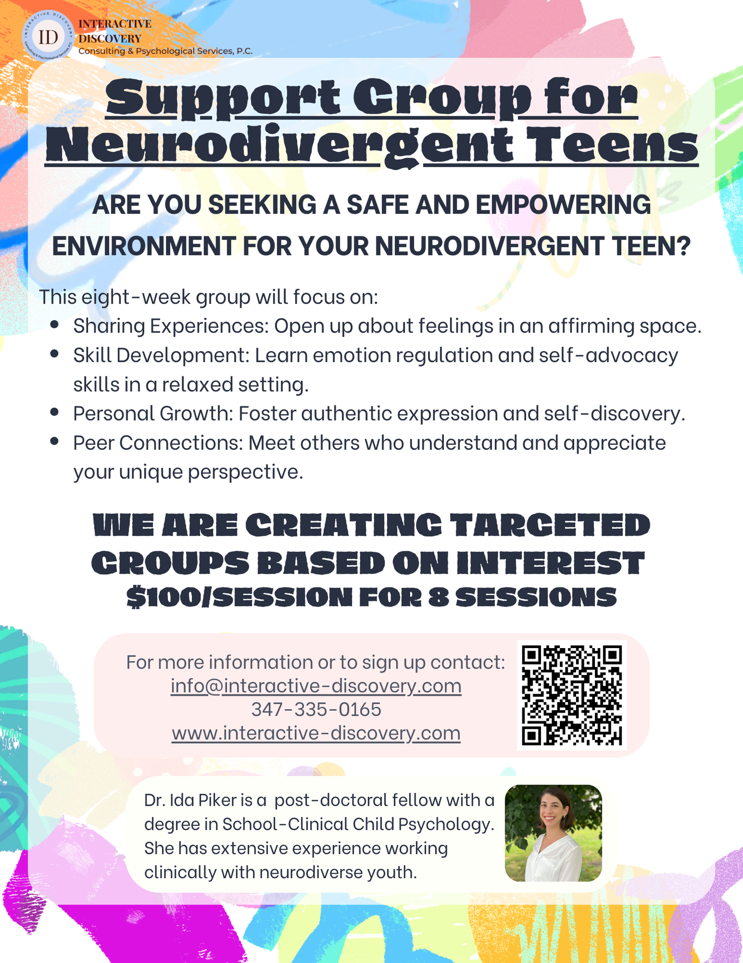 Support Group for Neurodivergent Teens — Interactive Discovery