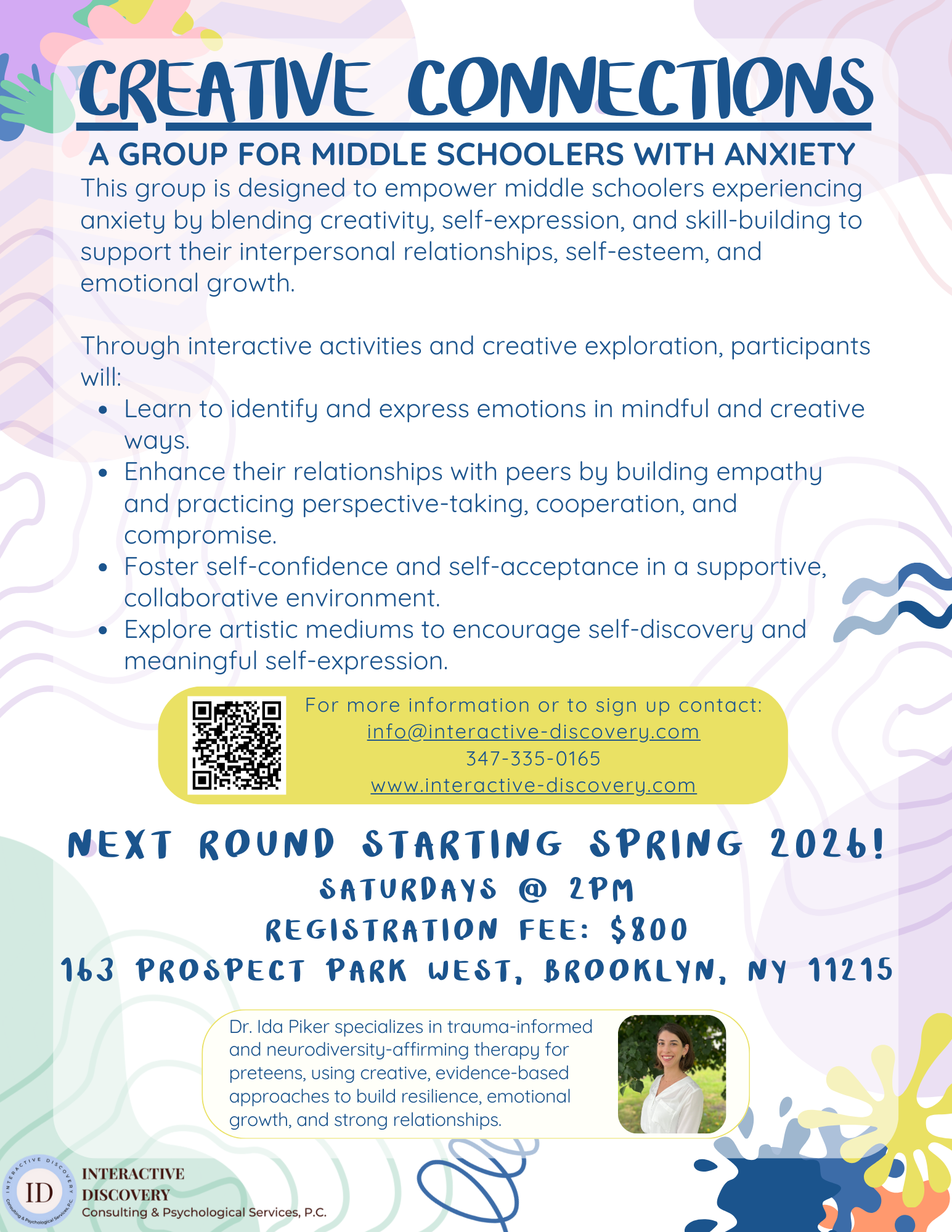 Creative Connections: Social Skills Group for Middle Schoolers ...