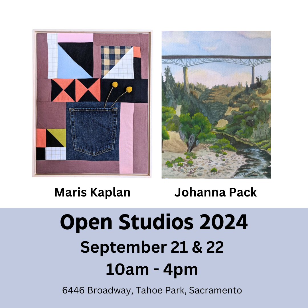 Sac Open Studios 2024 — FOUND + MADE