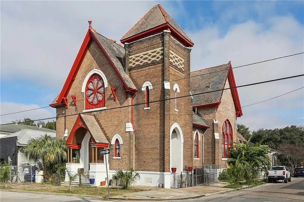 1917 Gothic Revival Church in New Orleans, Louisiana - $1.2 Million ...