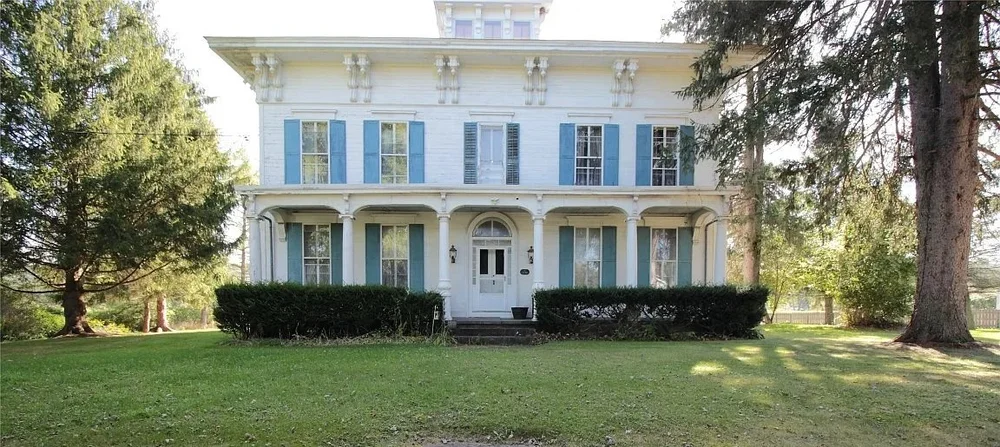 Whitehall, 1840 Italianate house in Smithville Flats, New York - $330k ...