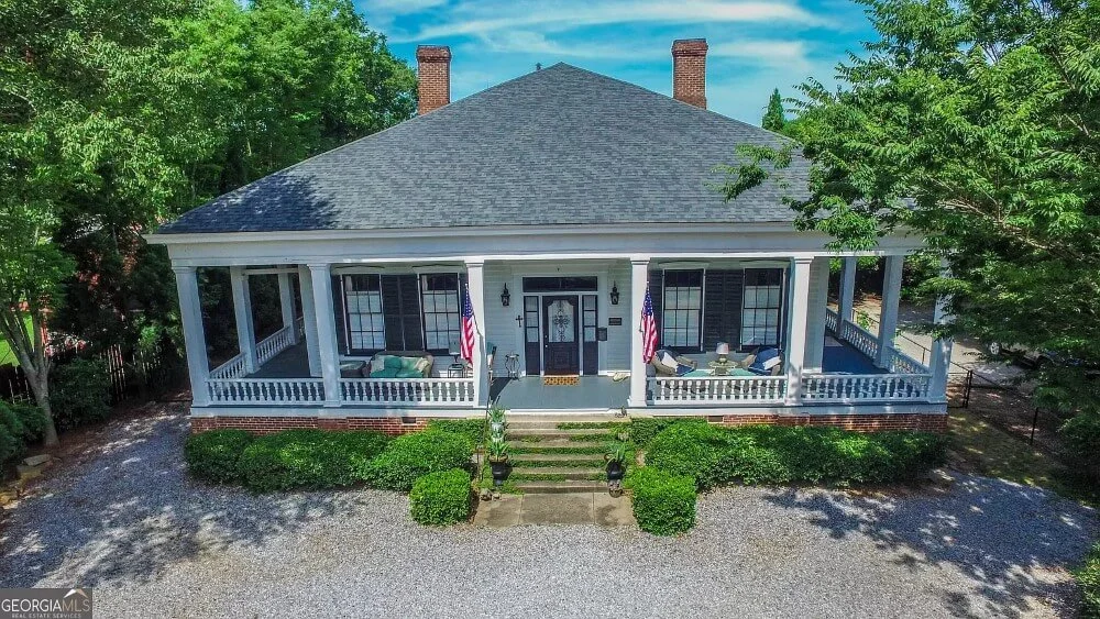 The Drake House, 1860 Greek Revival style in Griffin, Georgia - $553k ...
