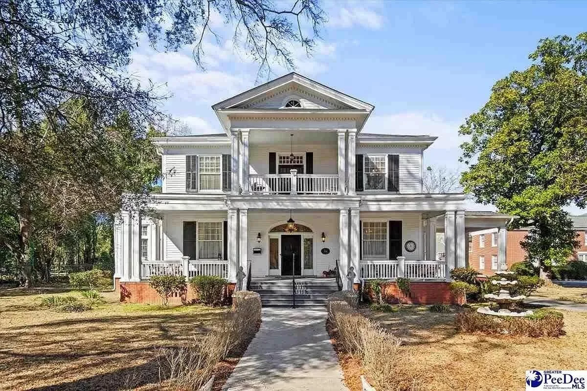 1904 Colonial Revival house in Cheraw, South Carolina - $714k | Old ...