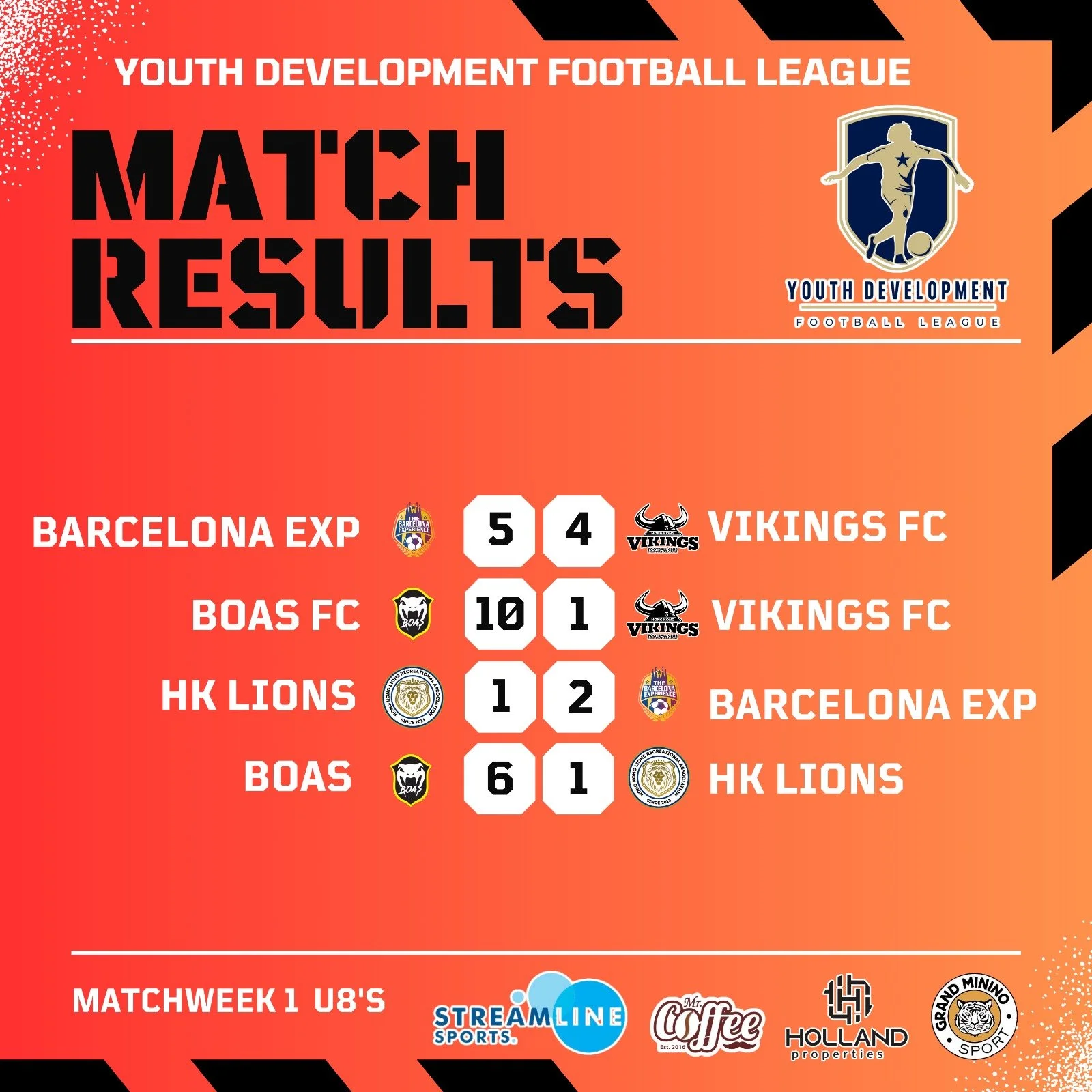 Youth Development Football League — Vikings HK