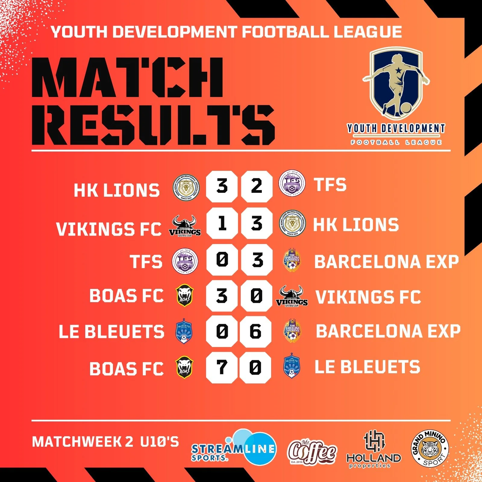 Youth Development Football League — Vikings HK