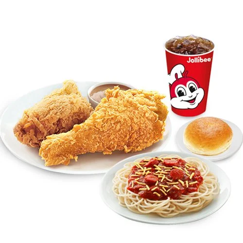 Jollibee Chicken Spaghetti Meal