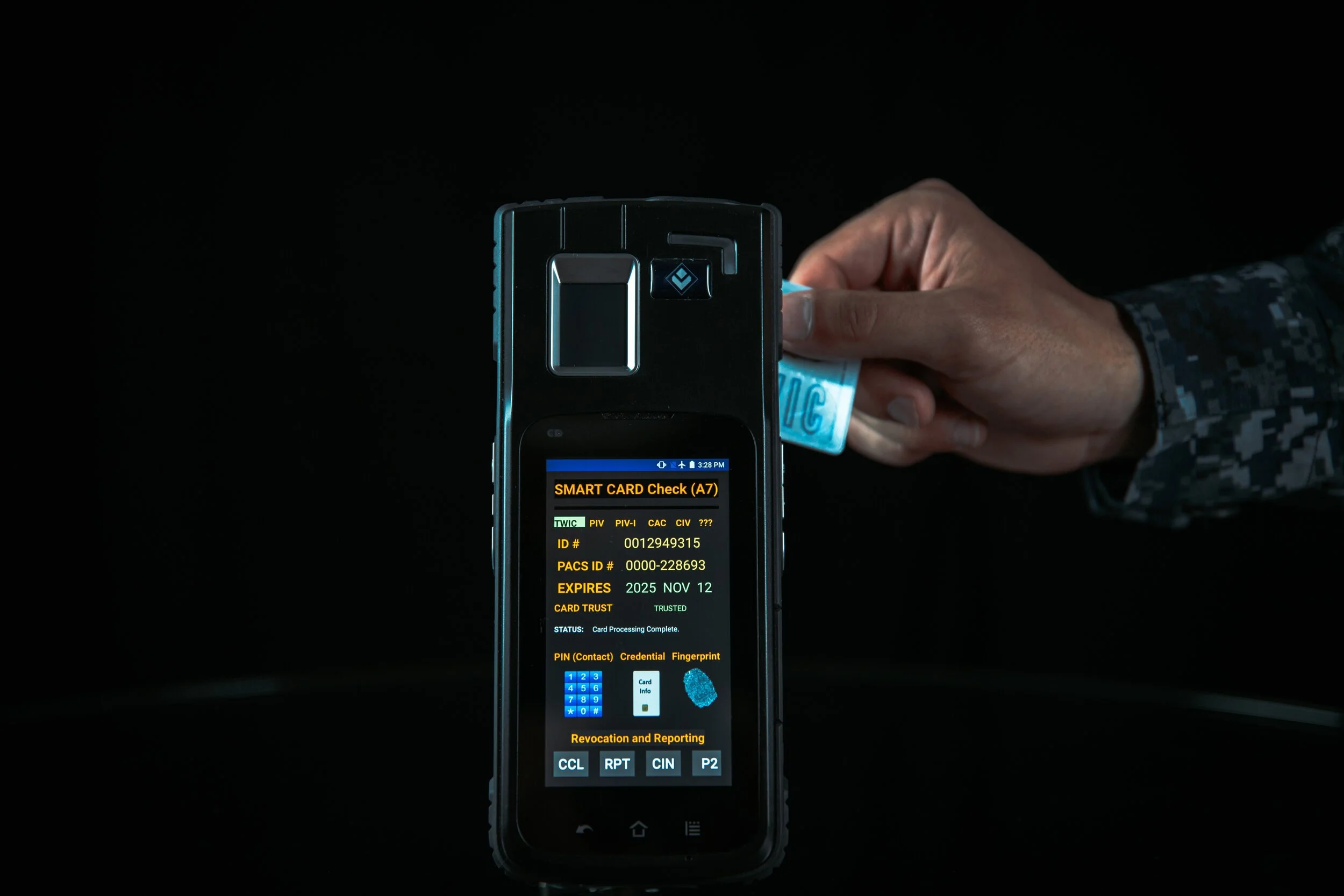 Mobile TWIC Reader: Ensuring Compliance with MTSA and CFATS RBPS 12(iv ...