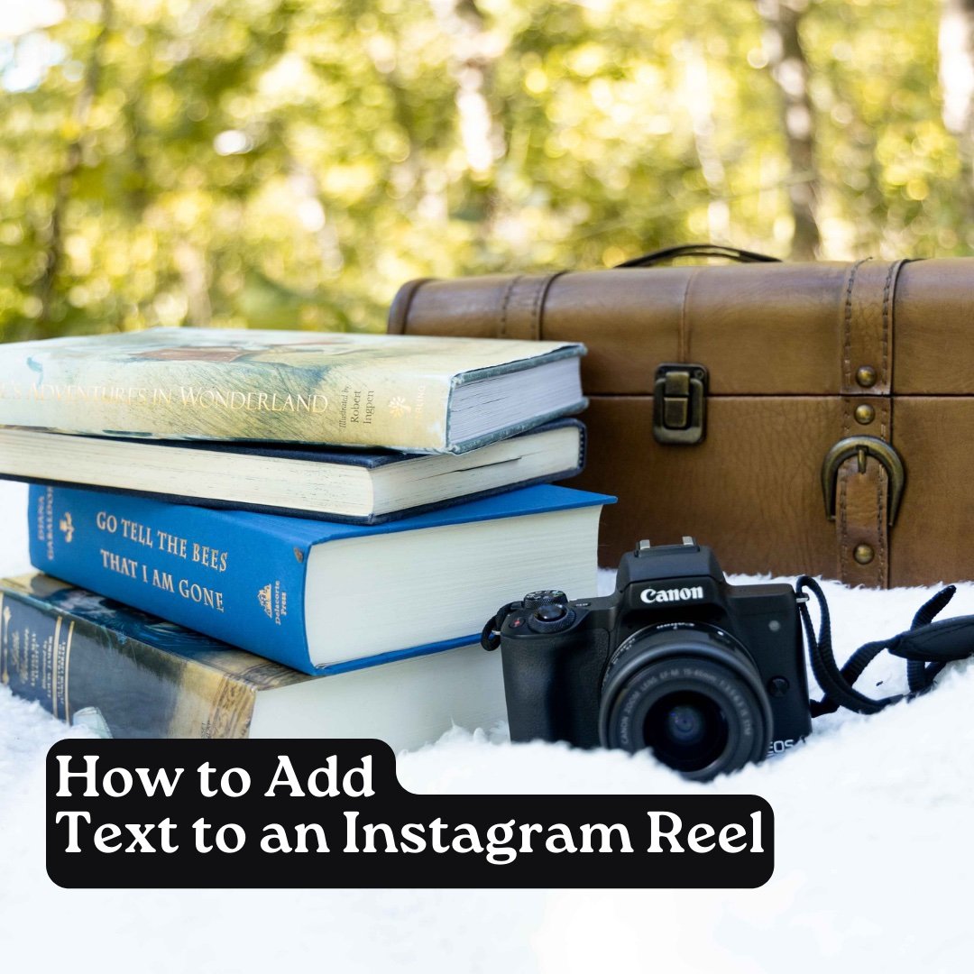 How to add Text to an Instagram Reel — Entirely Bonkers Media Co.