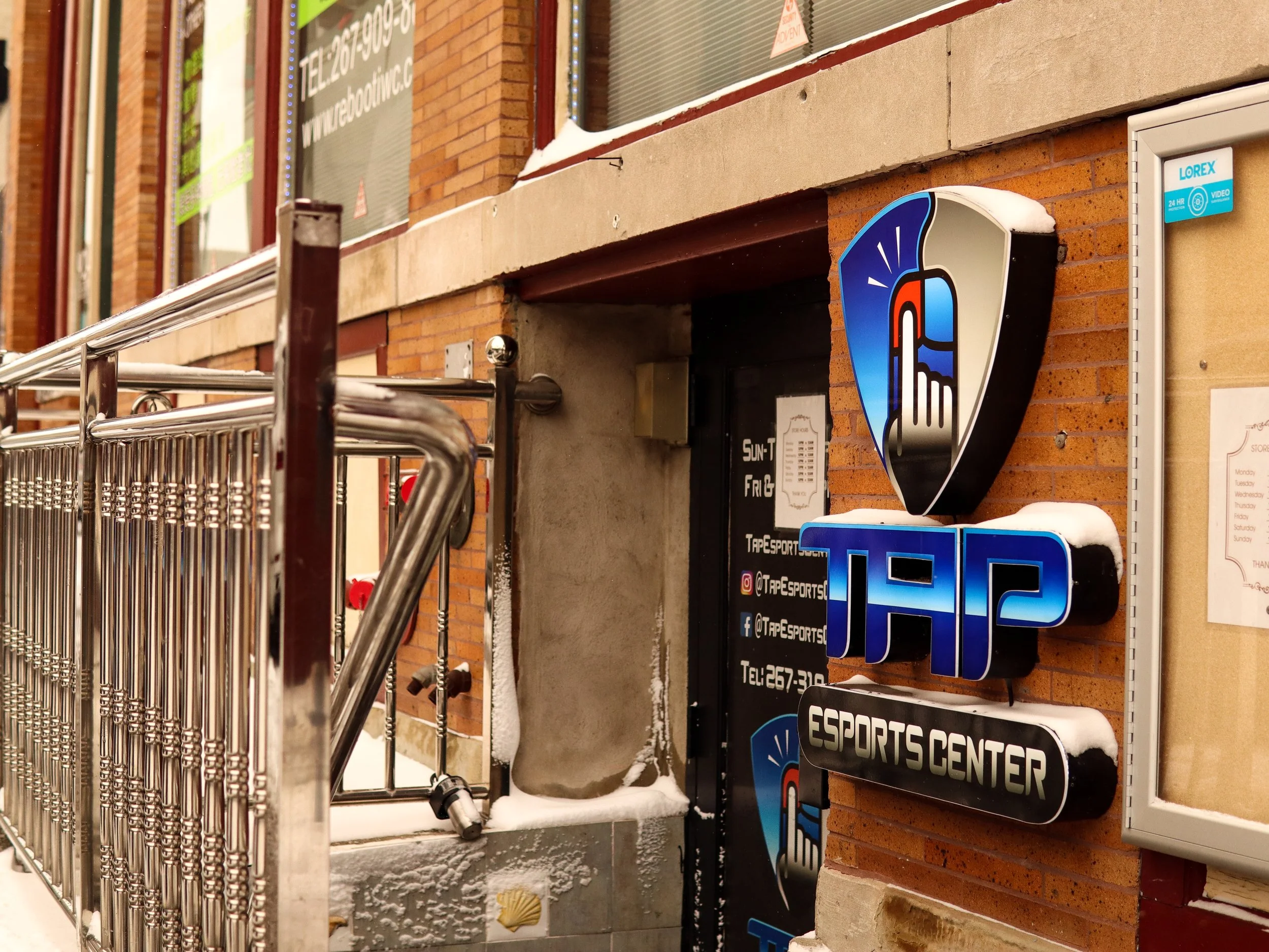 Menu 1 — TAP Esports Center