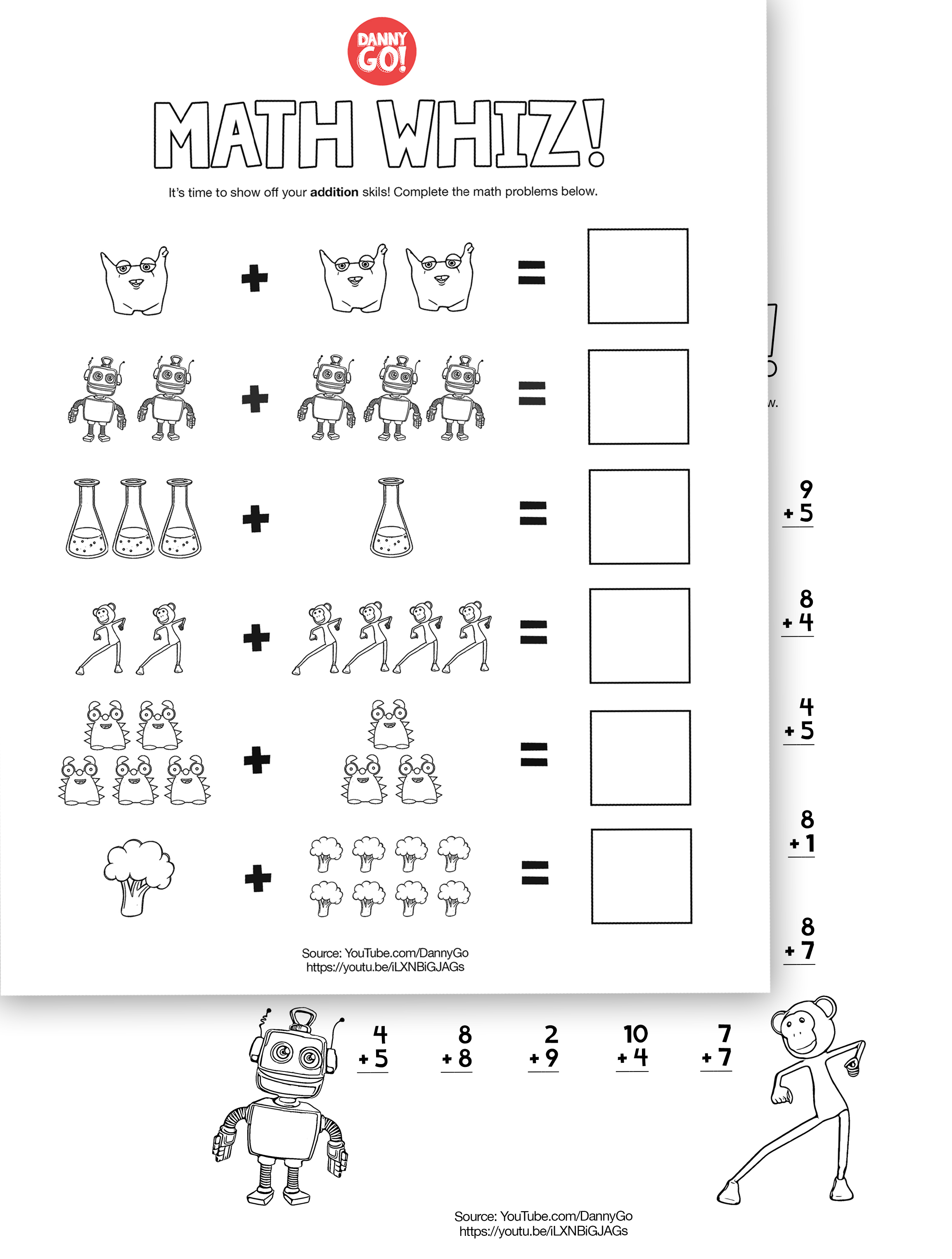 Printables — Danny Go!