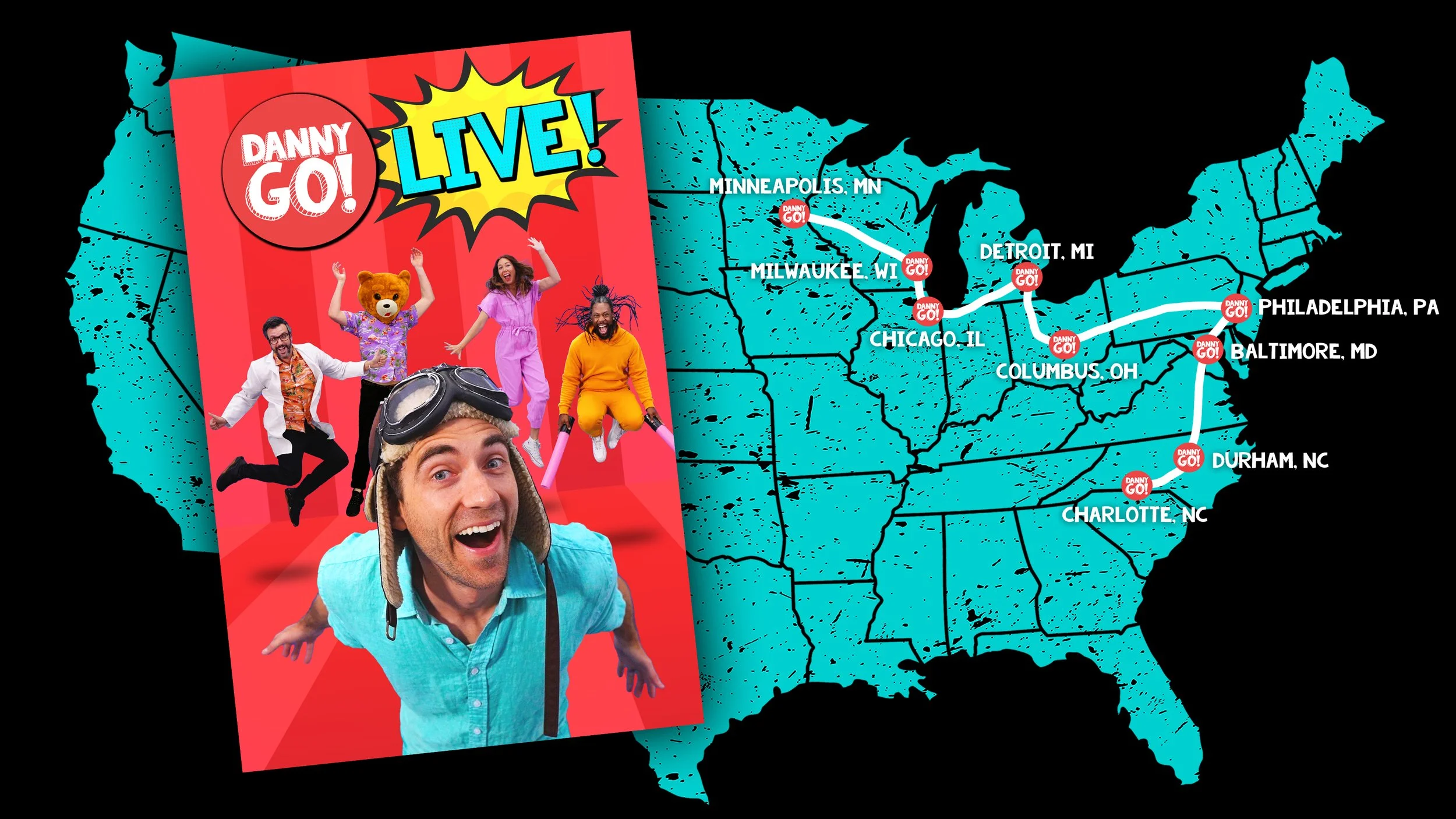 2025 TOURS — Danny Go!