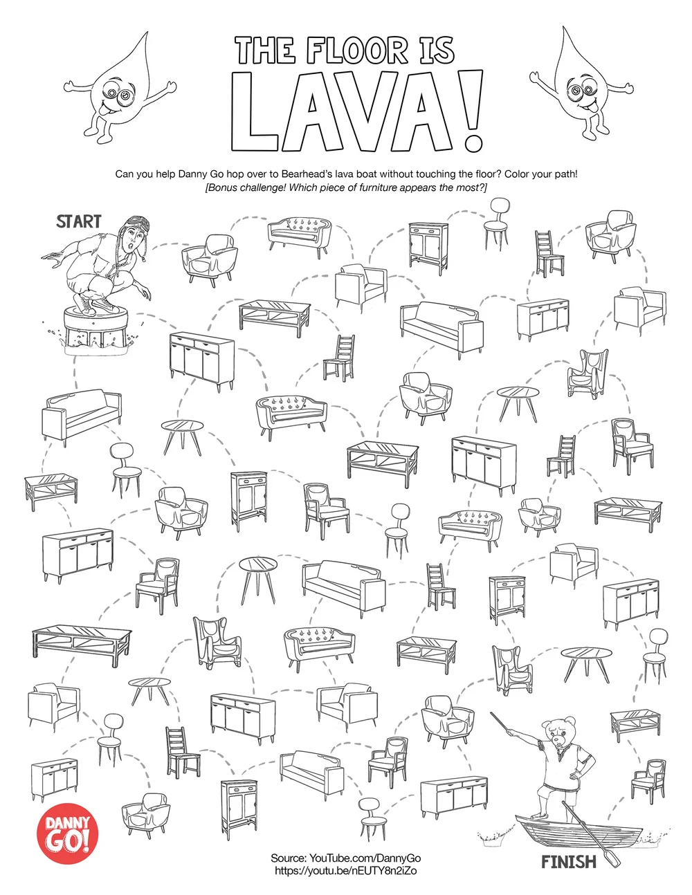 Printables — Danny Go!