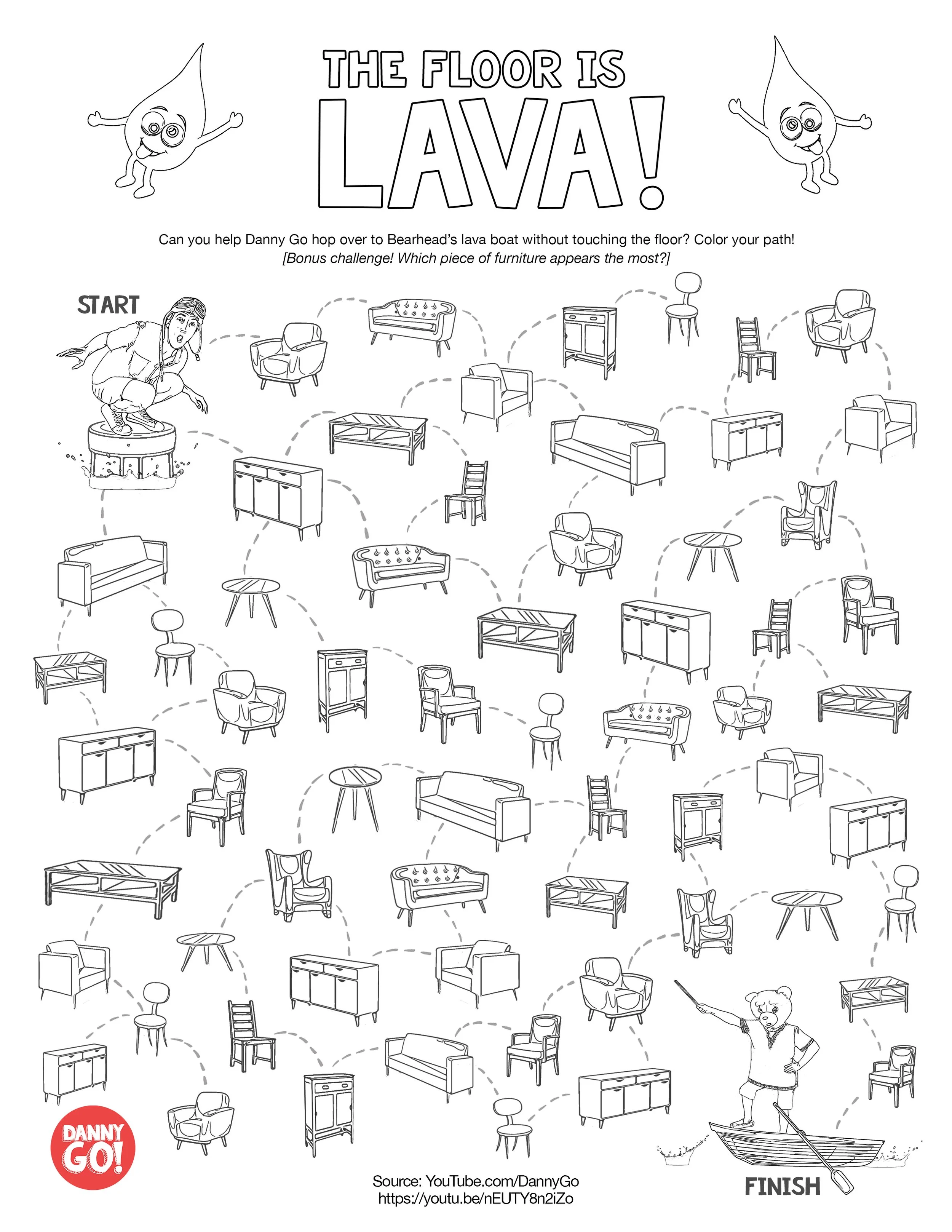 Printables — Danny Go!