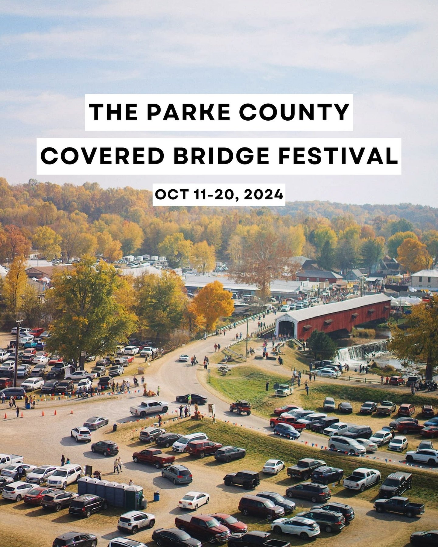 Covered Bridge Sightseeing — Parke County, Indiana