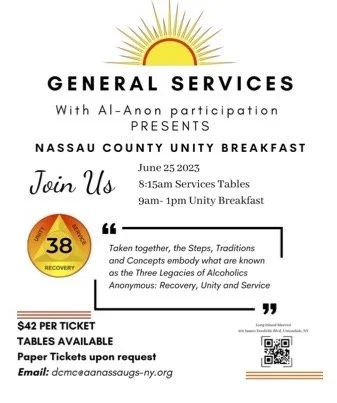 NYC Intergroup calendar of Al-Anon related events. — NYC Al-Anon