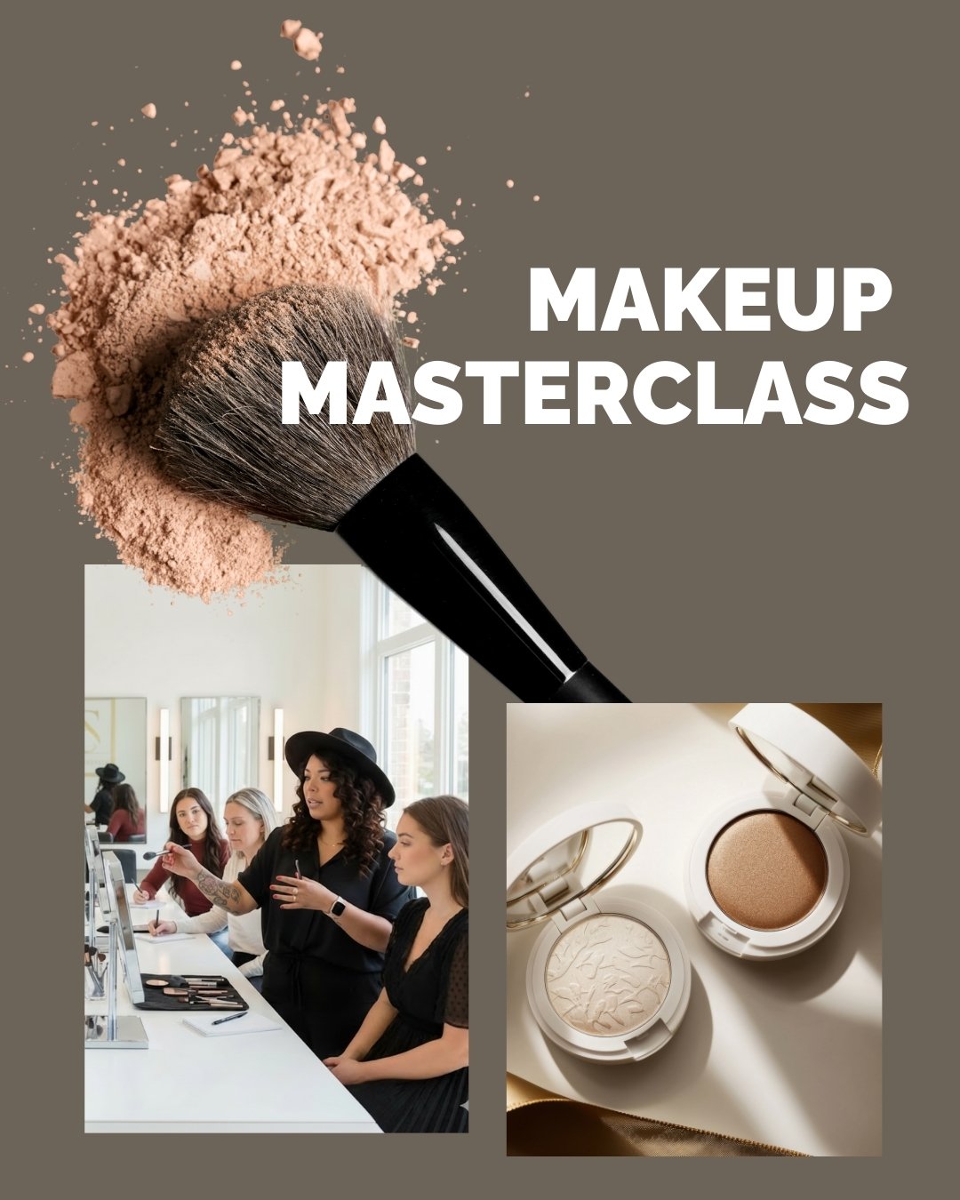 New Event: Makeup Masterclass | YOYBD — Studio B Portraits - Luxury Photography Studio