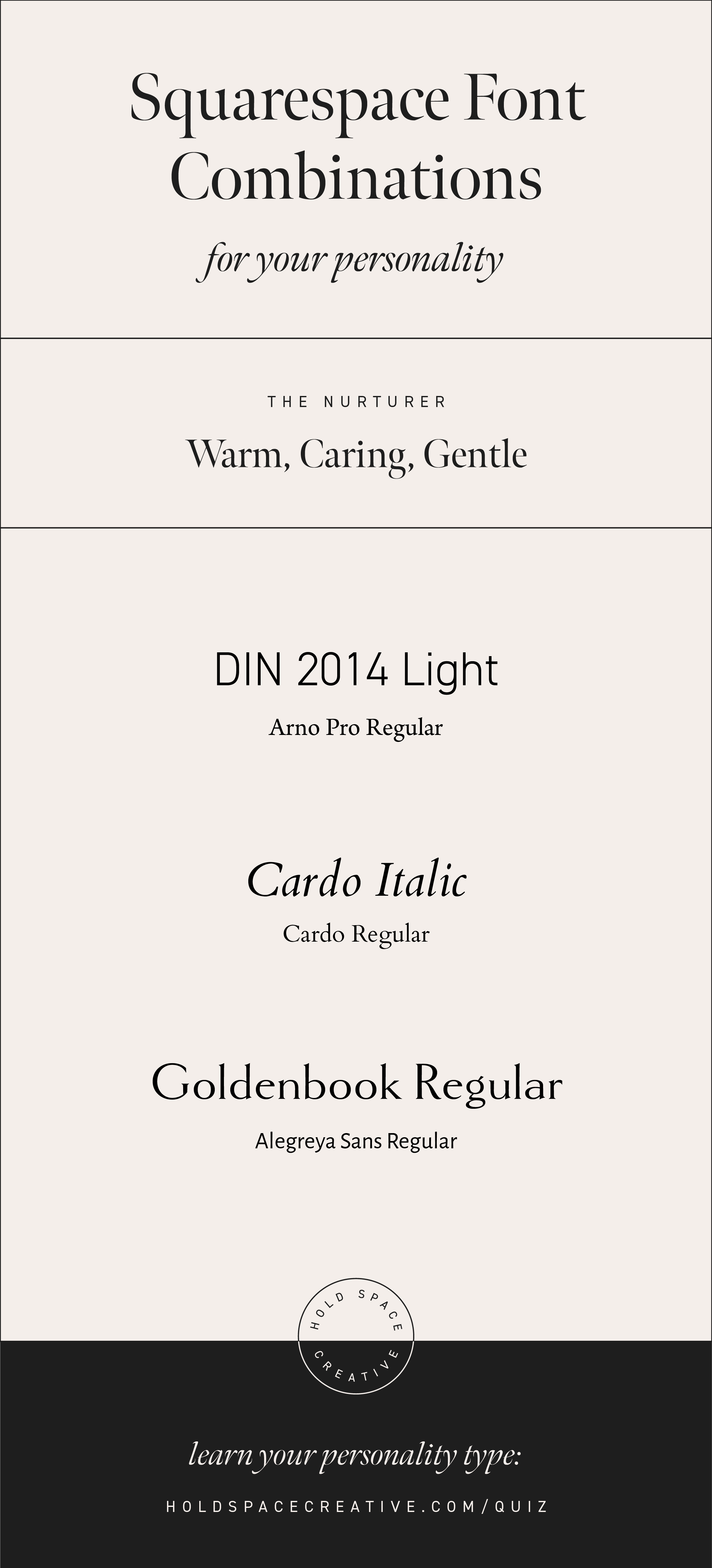 Squarespace Font Combinations for Your Personality