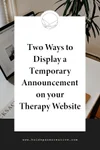 Two Ways To Display A Temporary Announcement On Your Squarespace ...