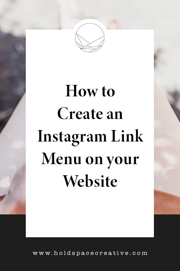 How To Create An Instagram Link Menu On Your Website