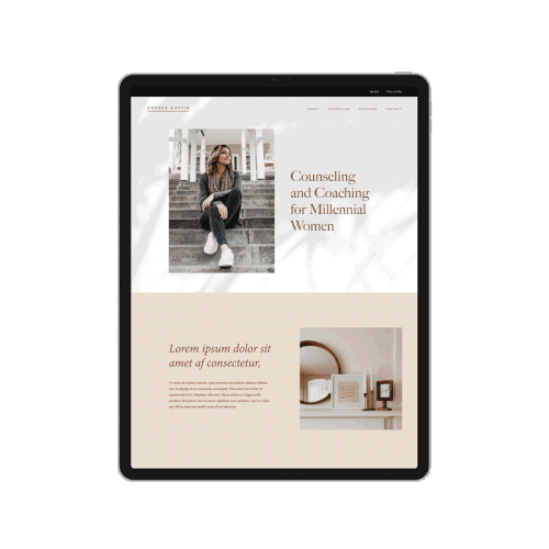 Template Customization — Hold Space Creative