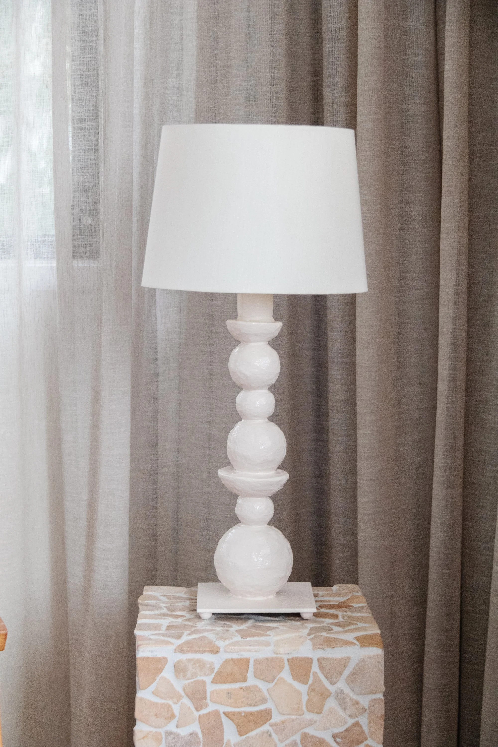 Upcycled Ball Table Lamp — Smor Home