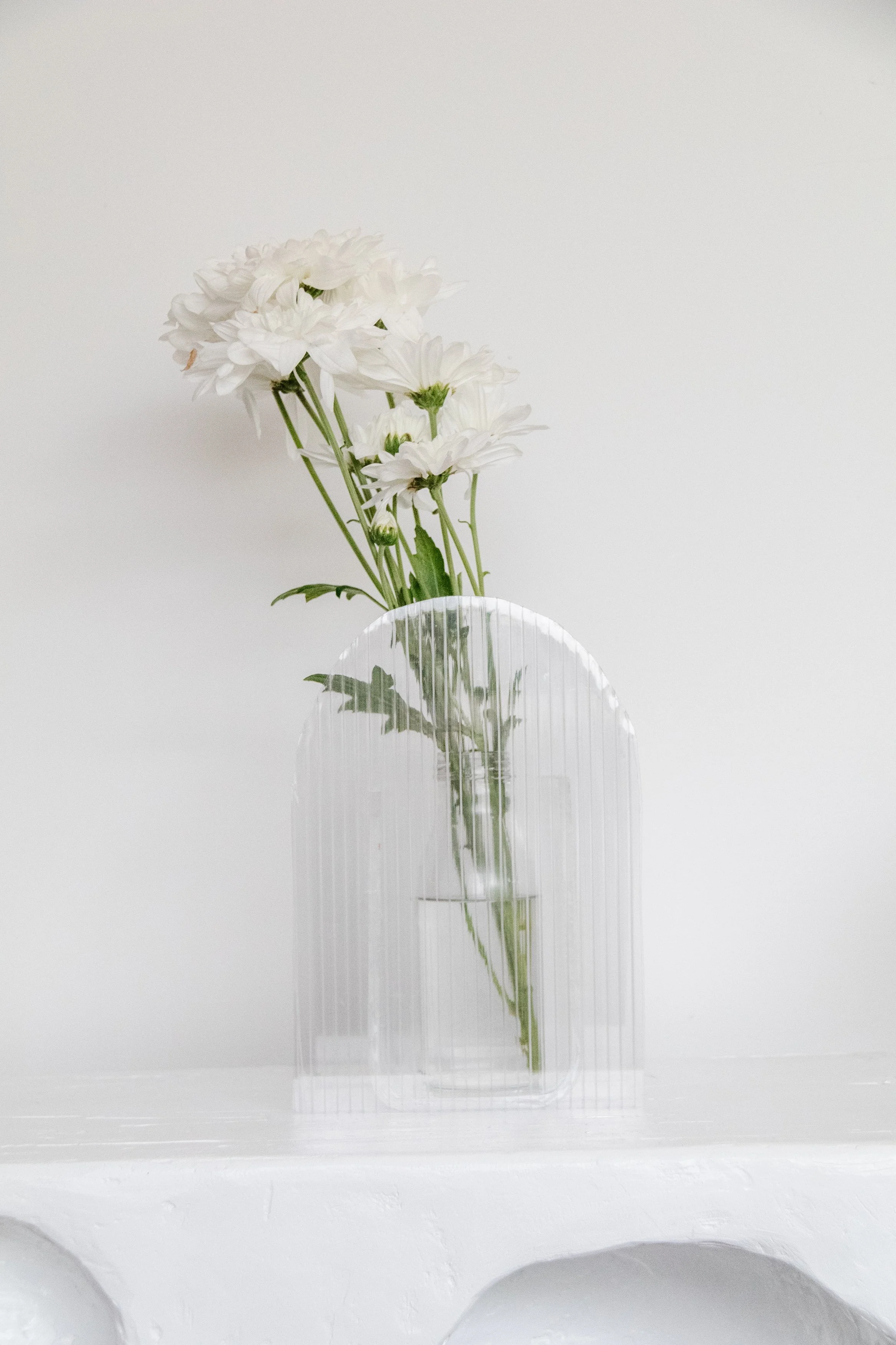 DIY Fluted Perspex Vases — Smor Home