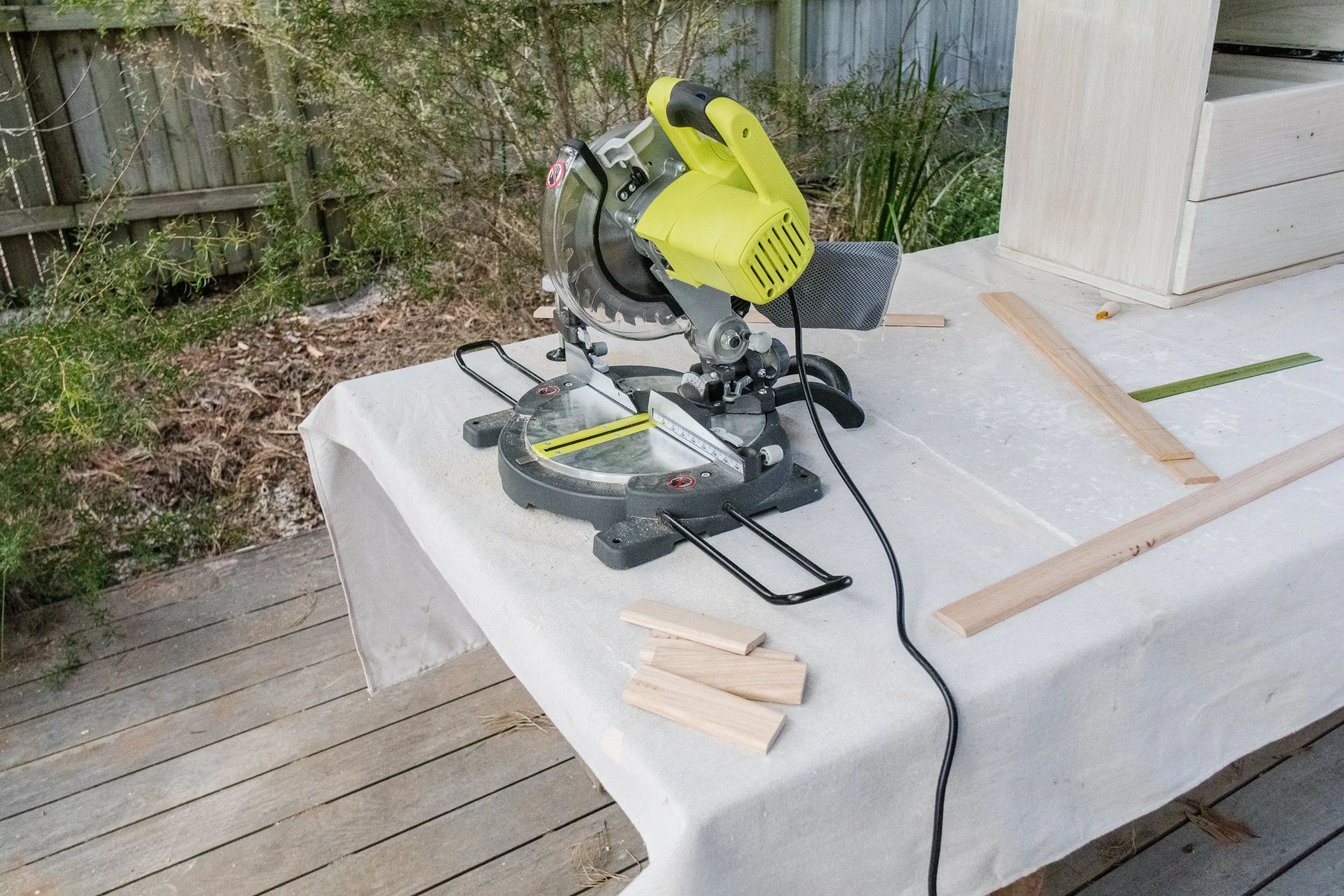 Upcycled Fluted Bedside Table — Smor Home