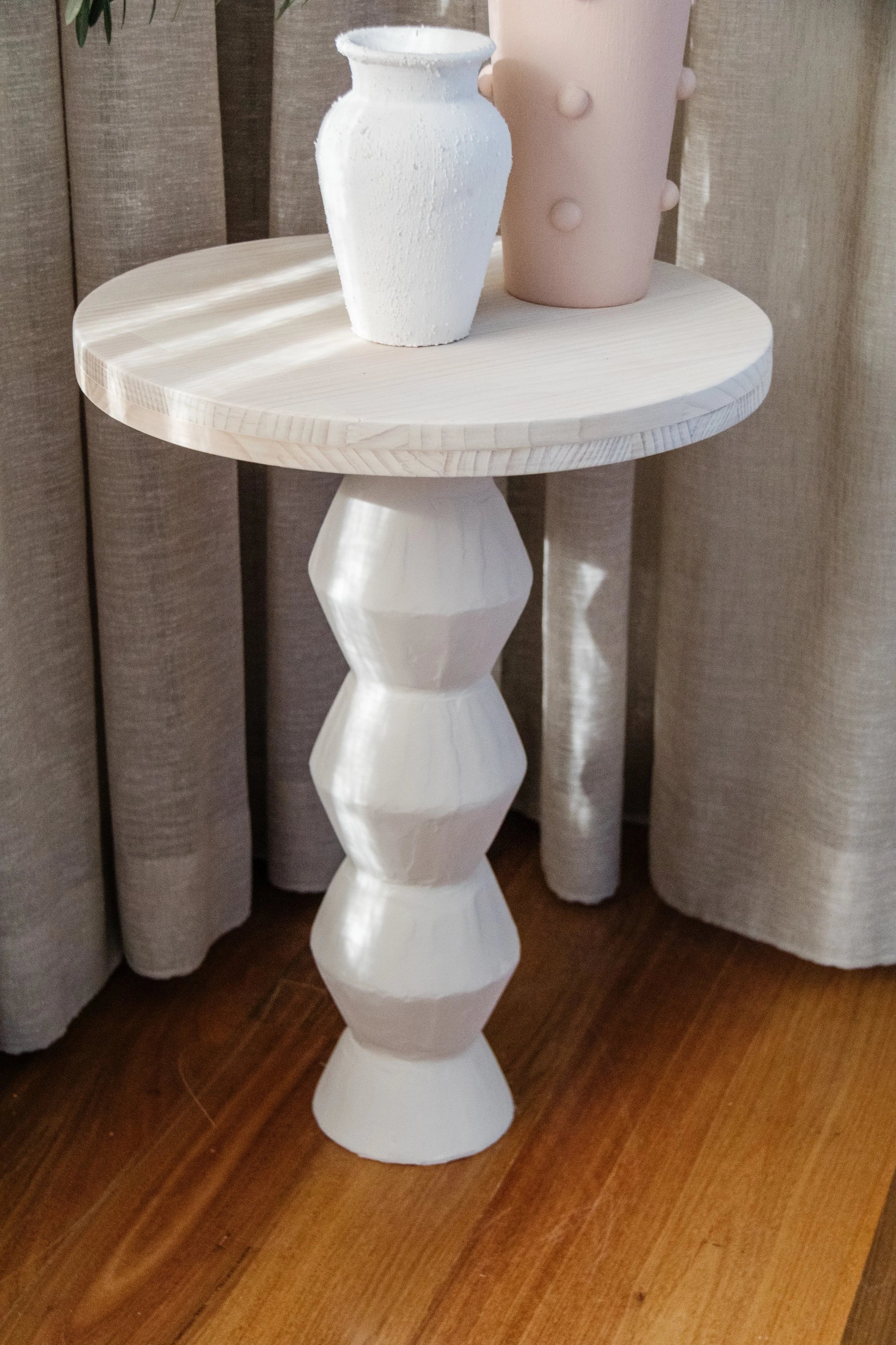 DIY Totem Side Table — Smor Home