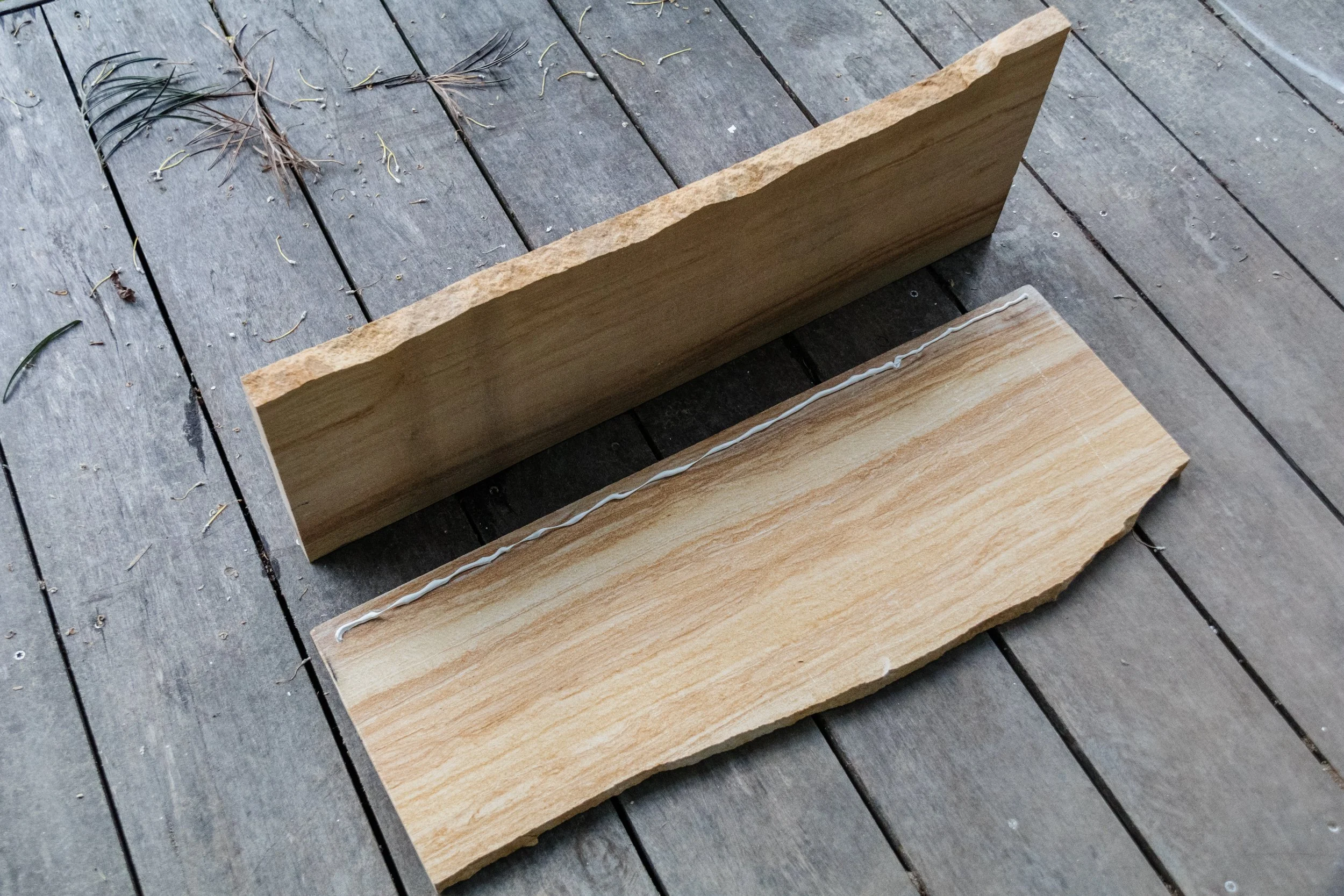 DIY Sandstone Side Table - for under $75! — Smor Home