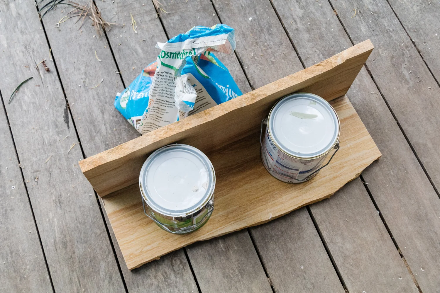 DIY Sandstone Side Table - for under $75! — Smor Home