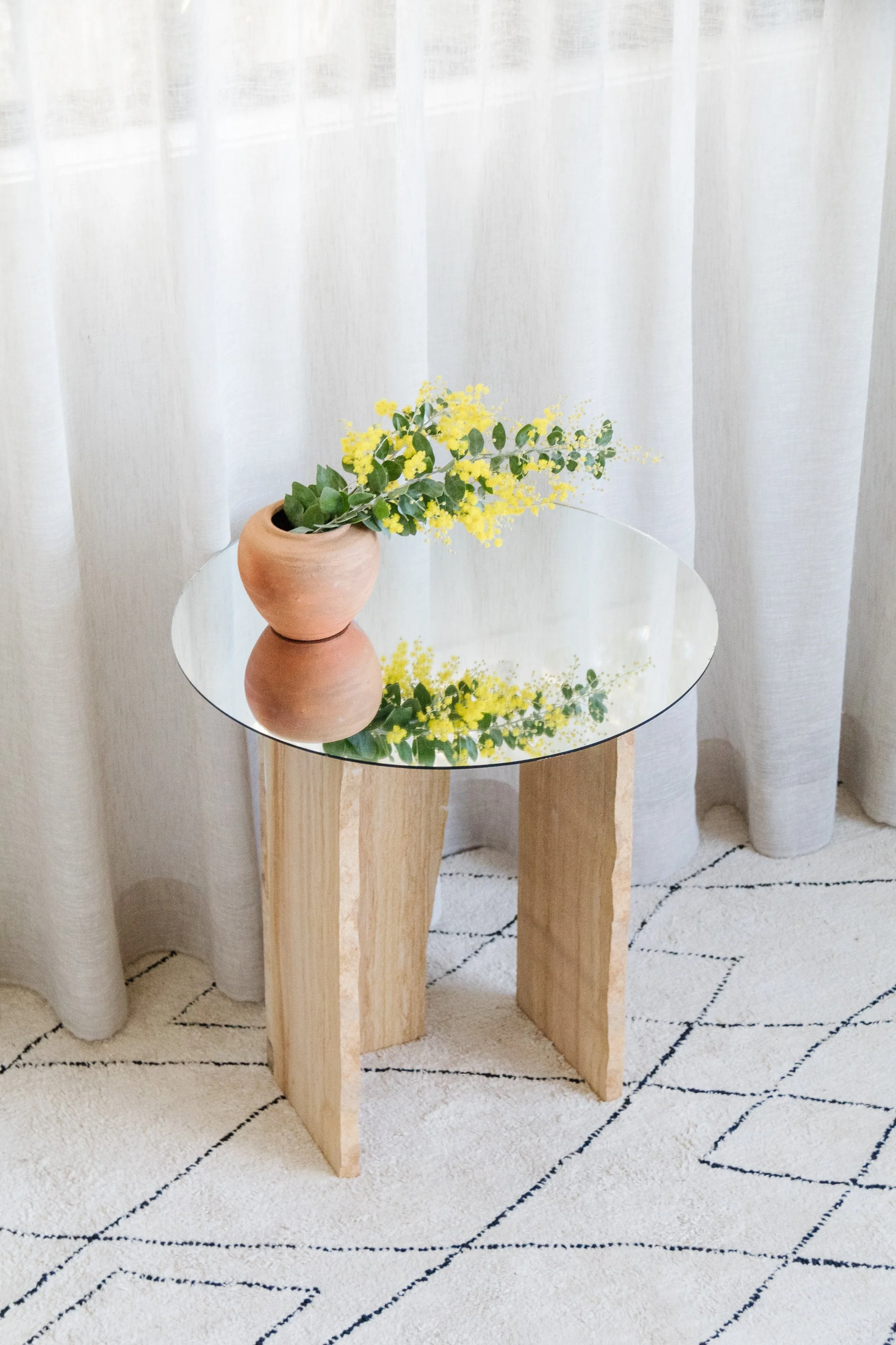 DIY Sandstone Side Table - for under $75! — Smor Home
