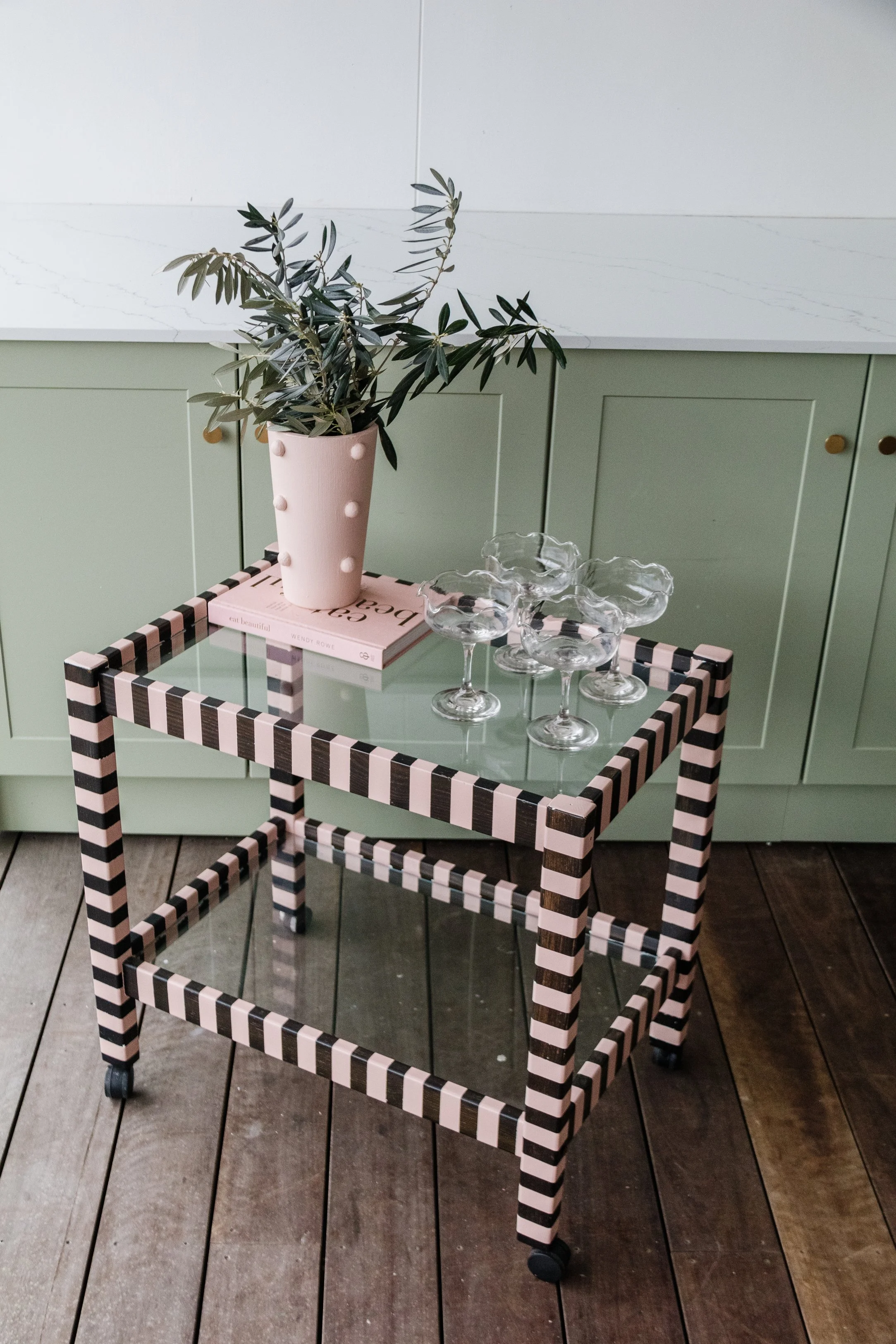 Upcycled Bar Cart — Smor Home