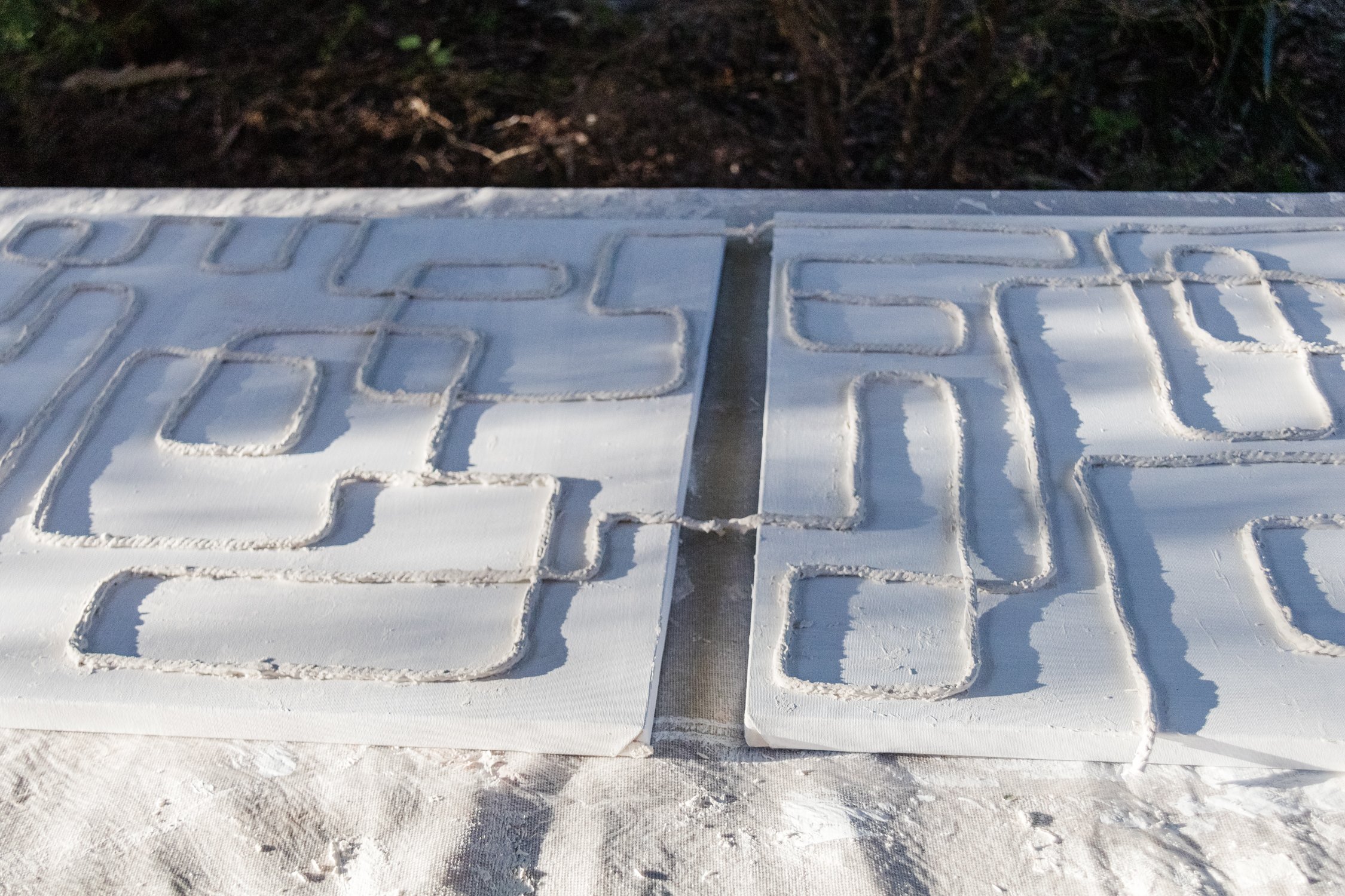 Upcycled Framed Rope Wall Art — Smor Home