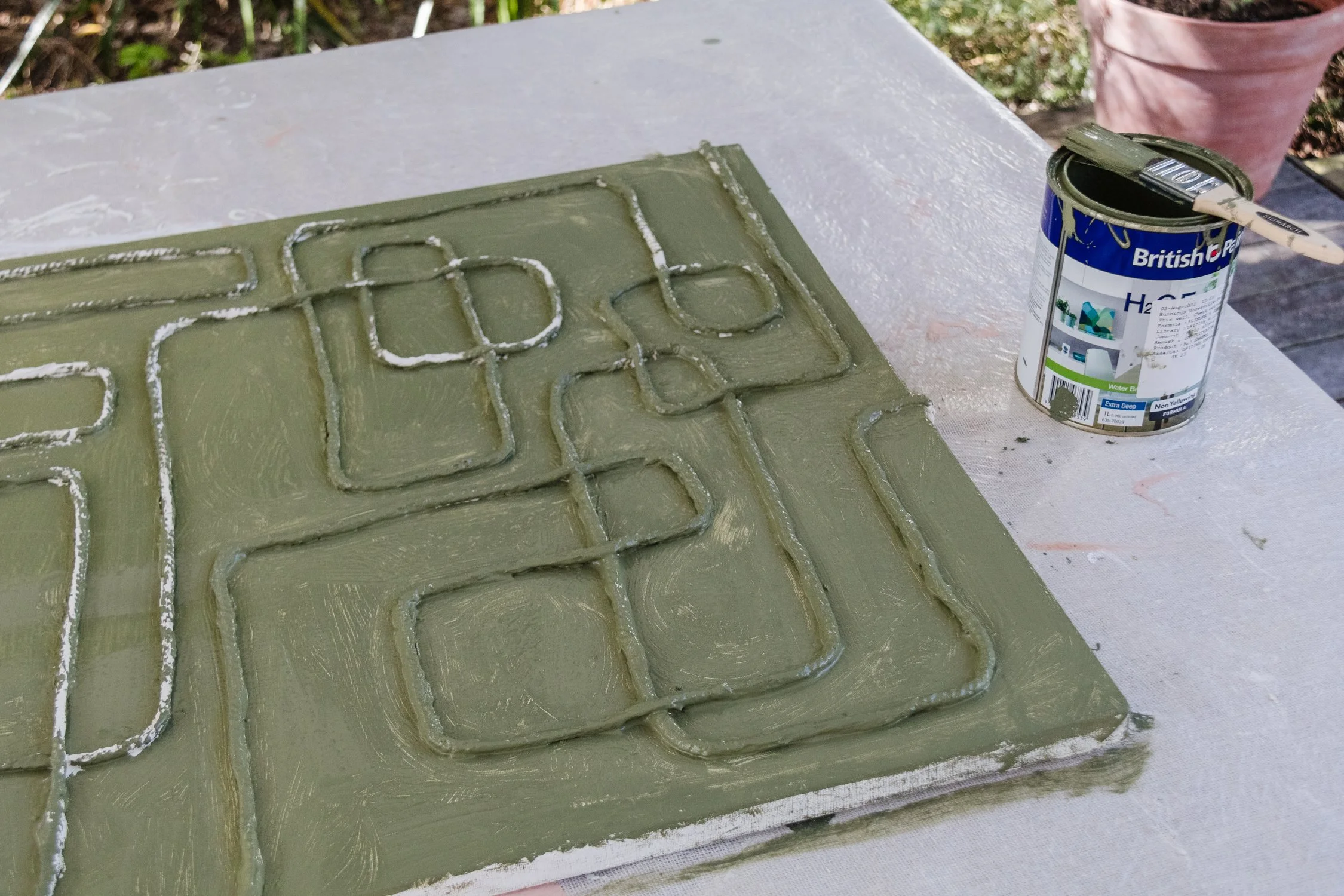 Upcycled Framed Rope Wall Art — Smor Home