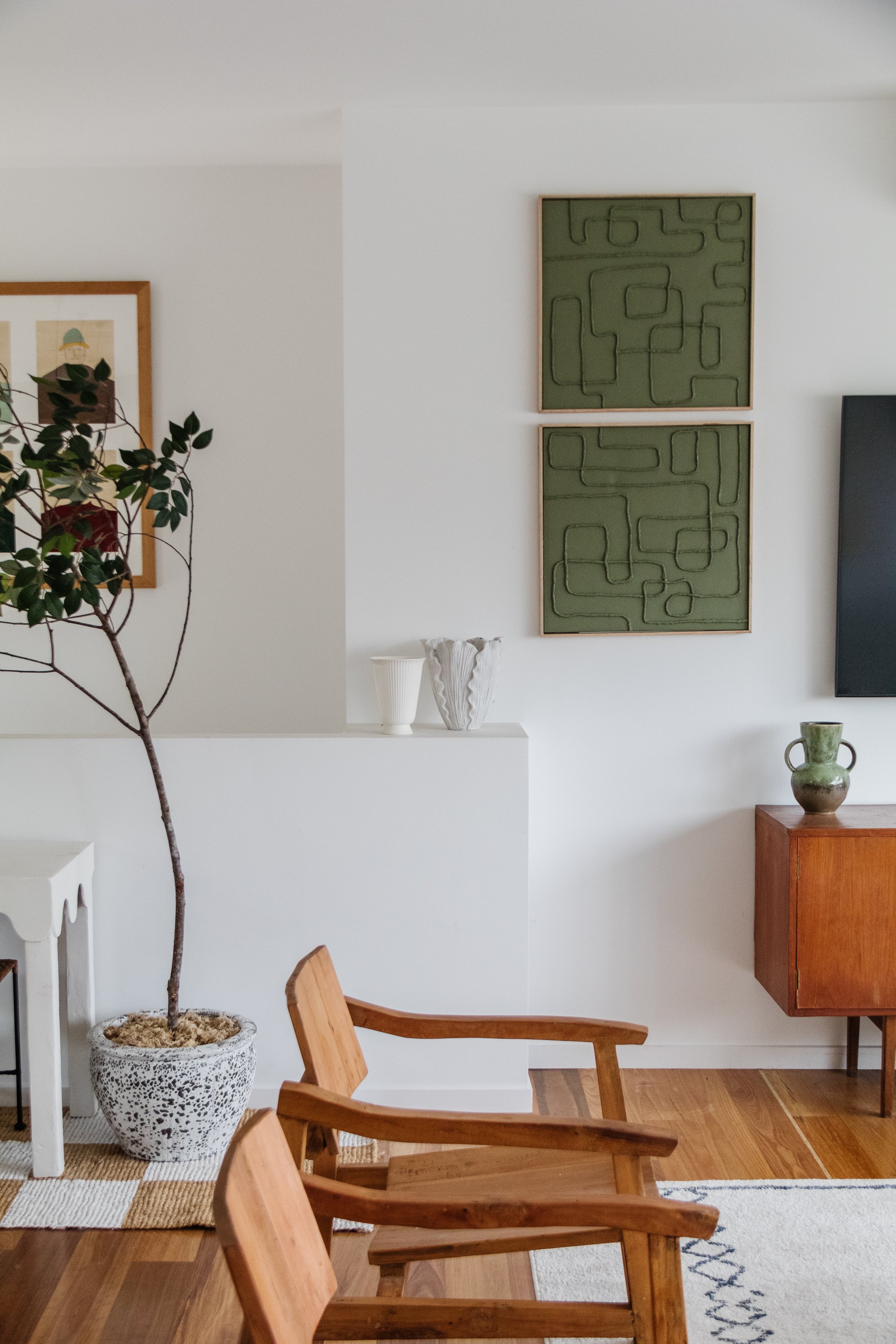 Upcycled Framed Rope Wall Art — Smor Home