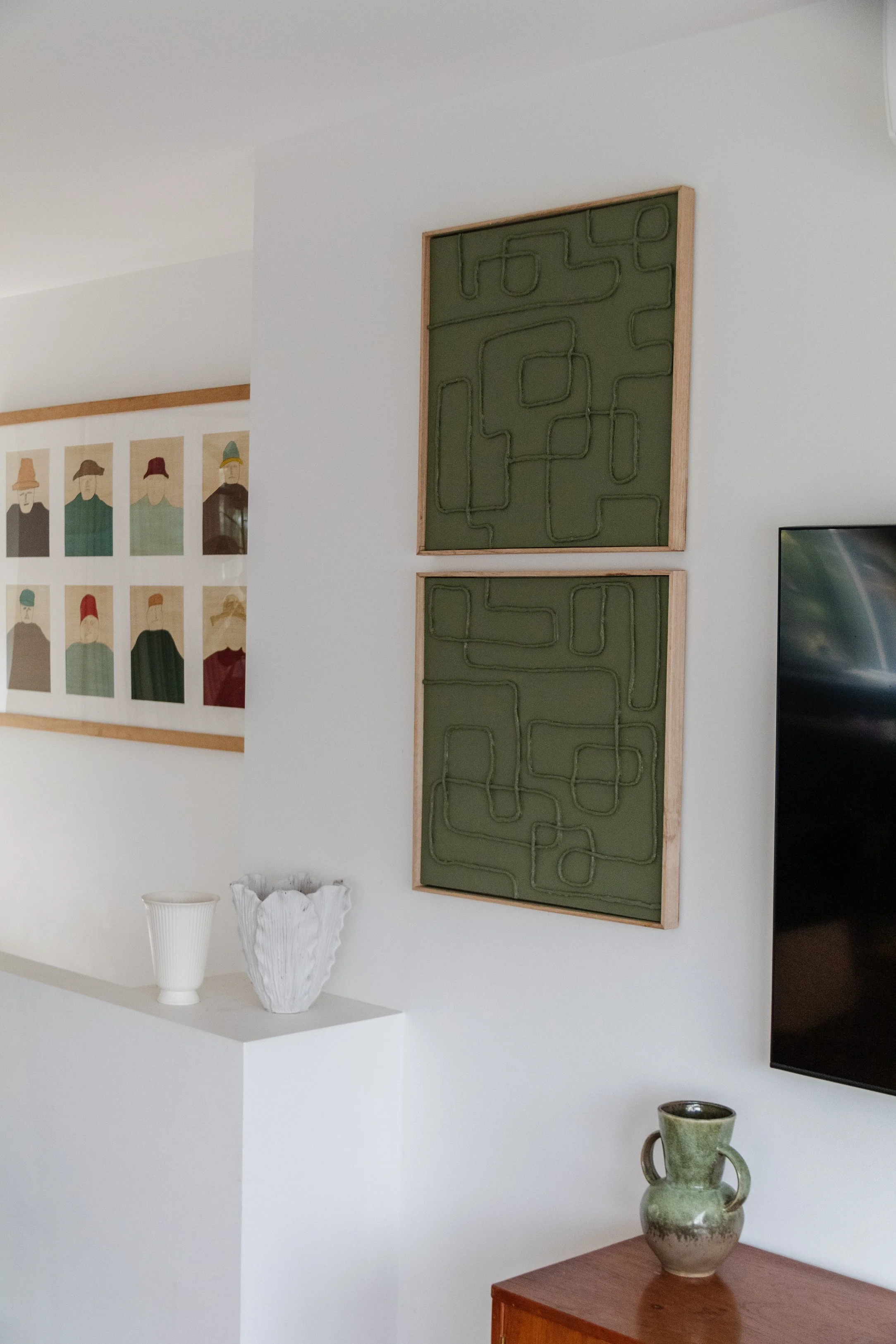 Upcycled Framed Rope Wall Art — Smor Home