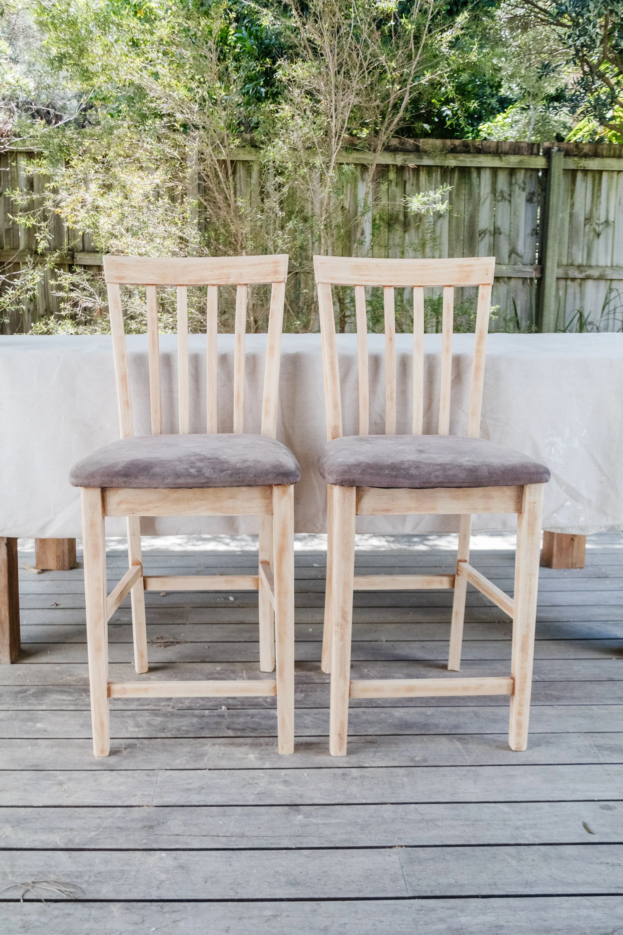 Upcycled Round Ball Bar Stools — Smor Home