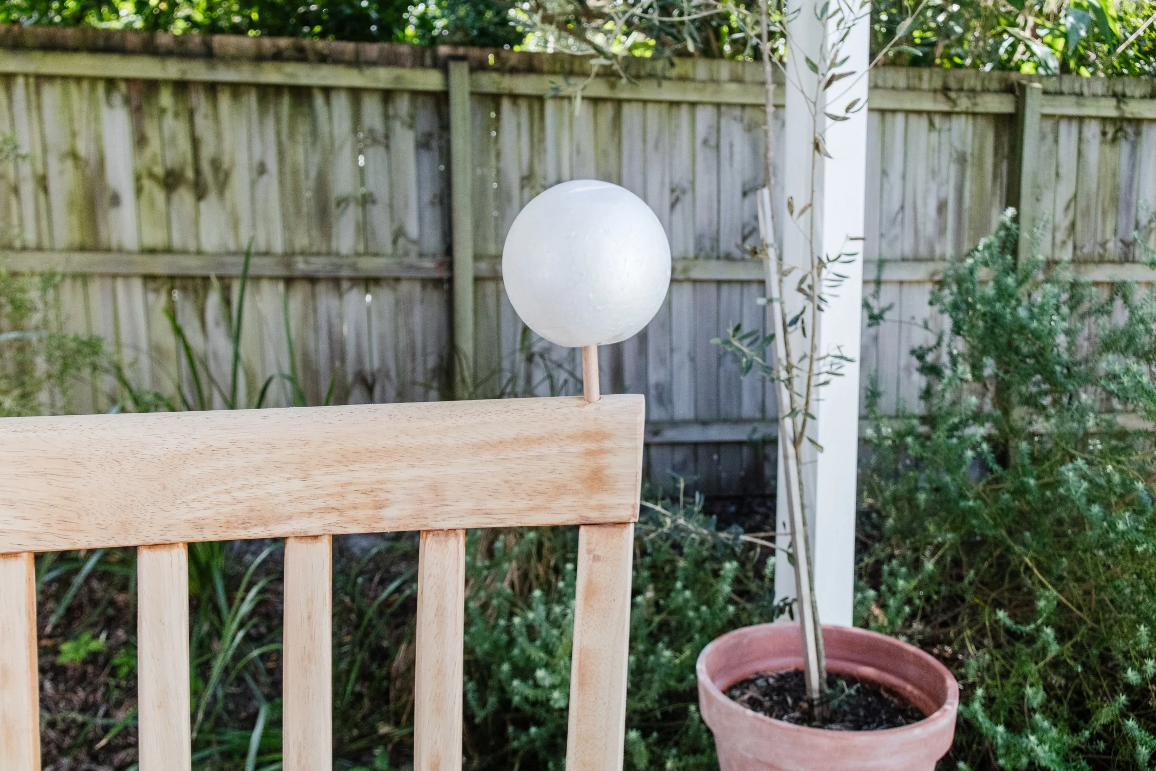 Upcycled Round Ball Bar Stools — Smor Home