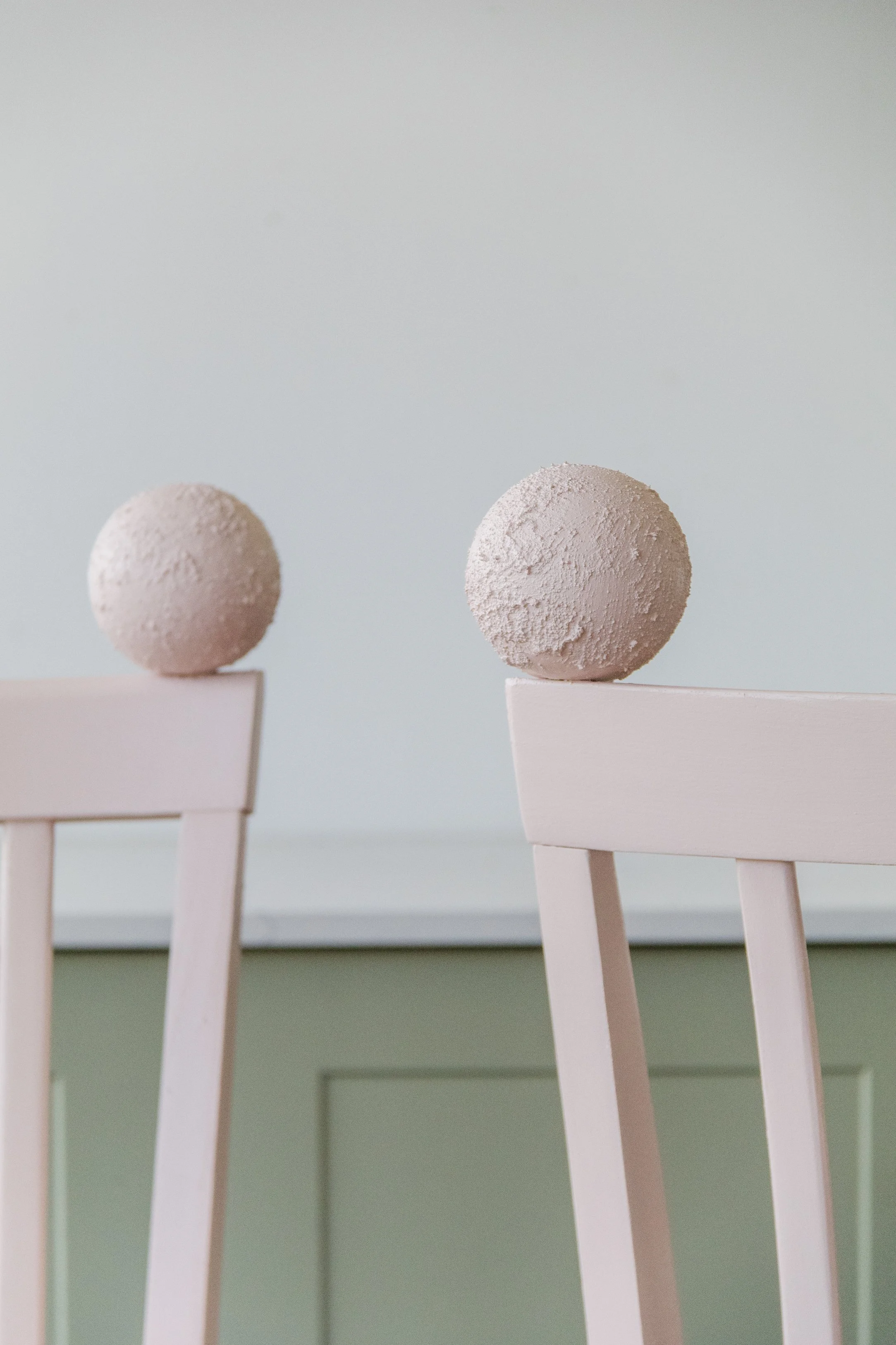 Upcycled Round Ball Bar Stools — Smor Home
