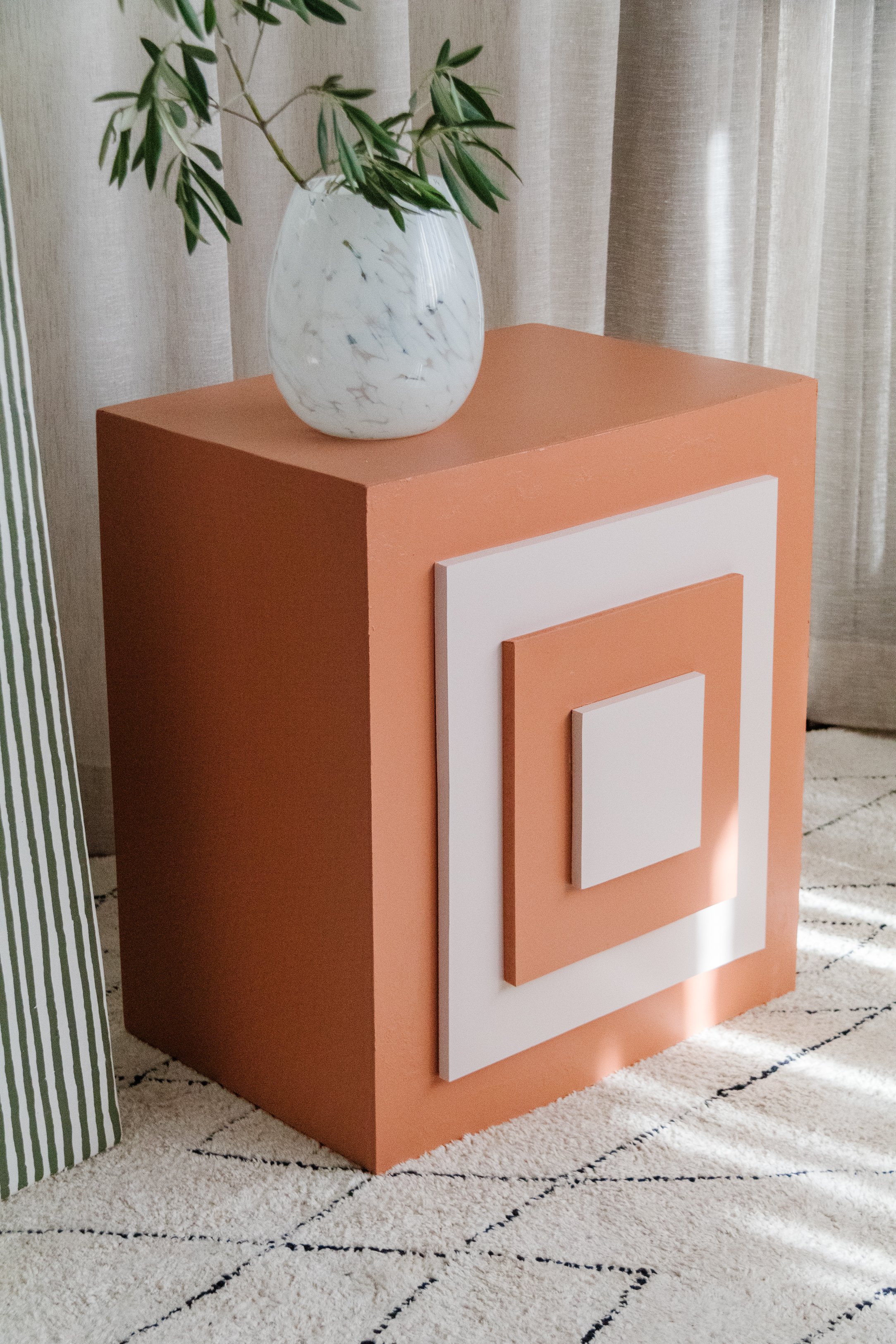 Upcycled Stepped Side Table — Smor Home