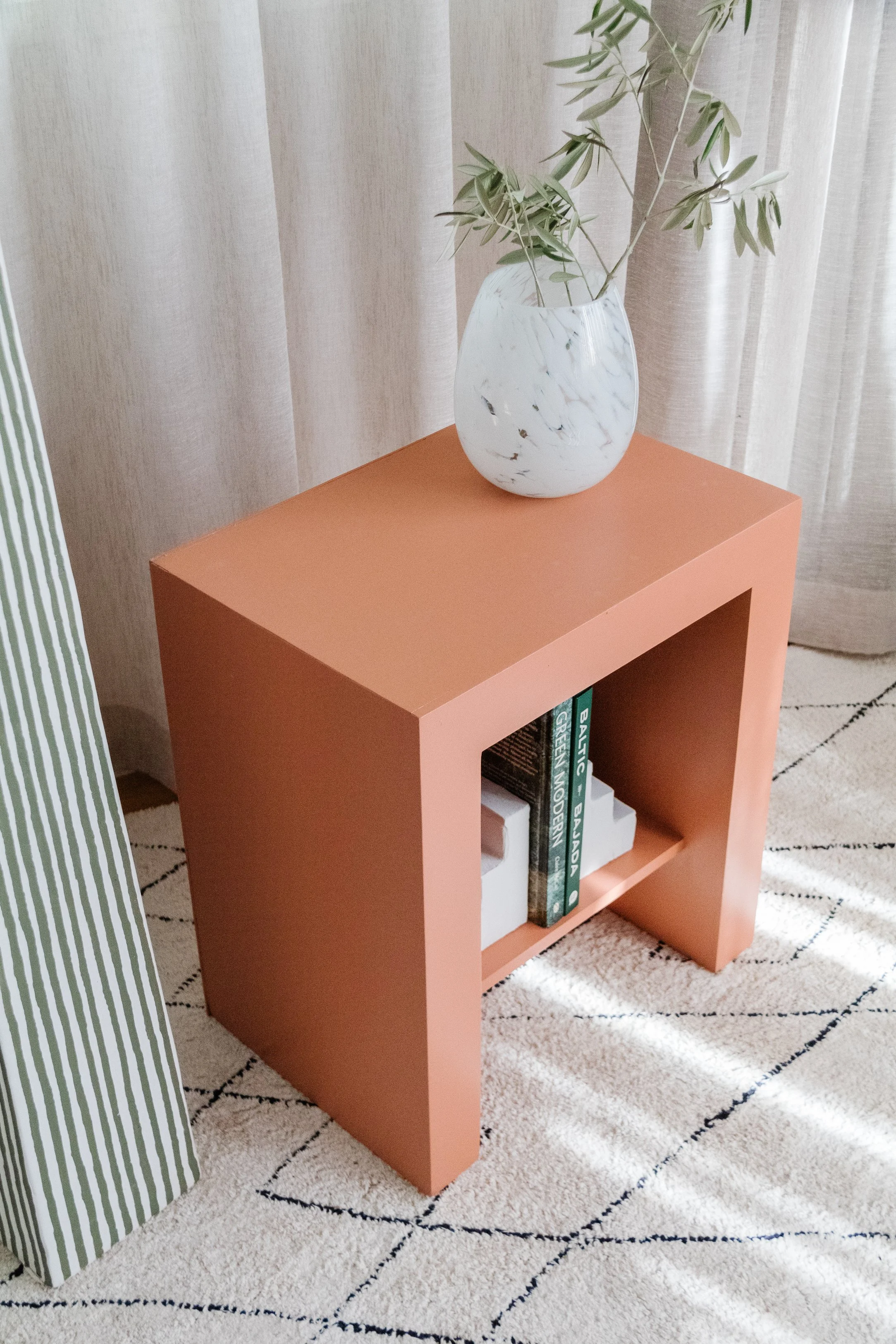Upcycled Stepped Side Table — Smor Home