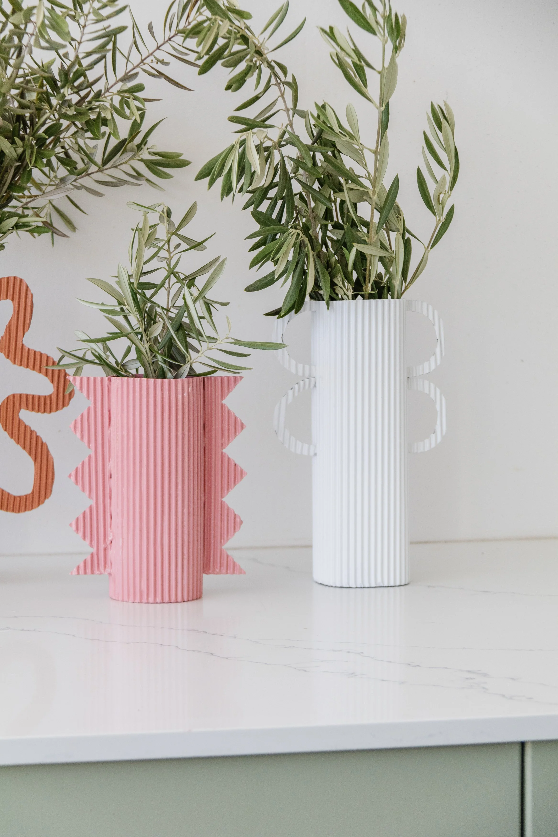 DIY Fluted Vases — Smor Home