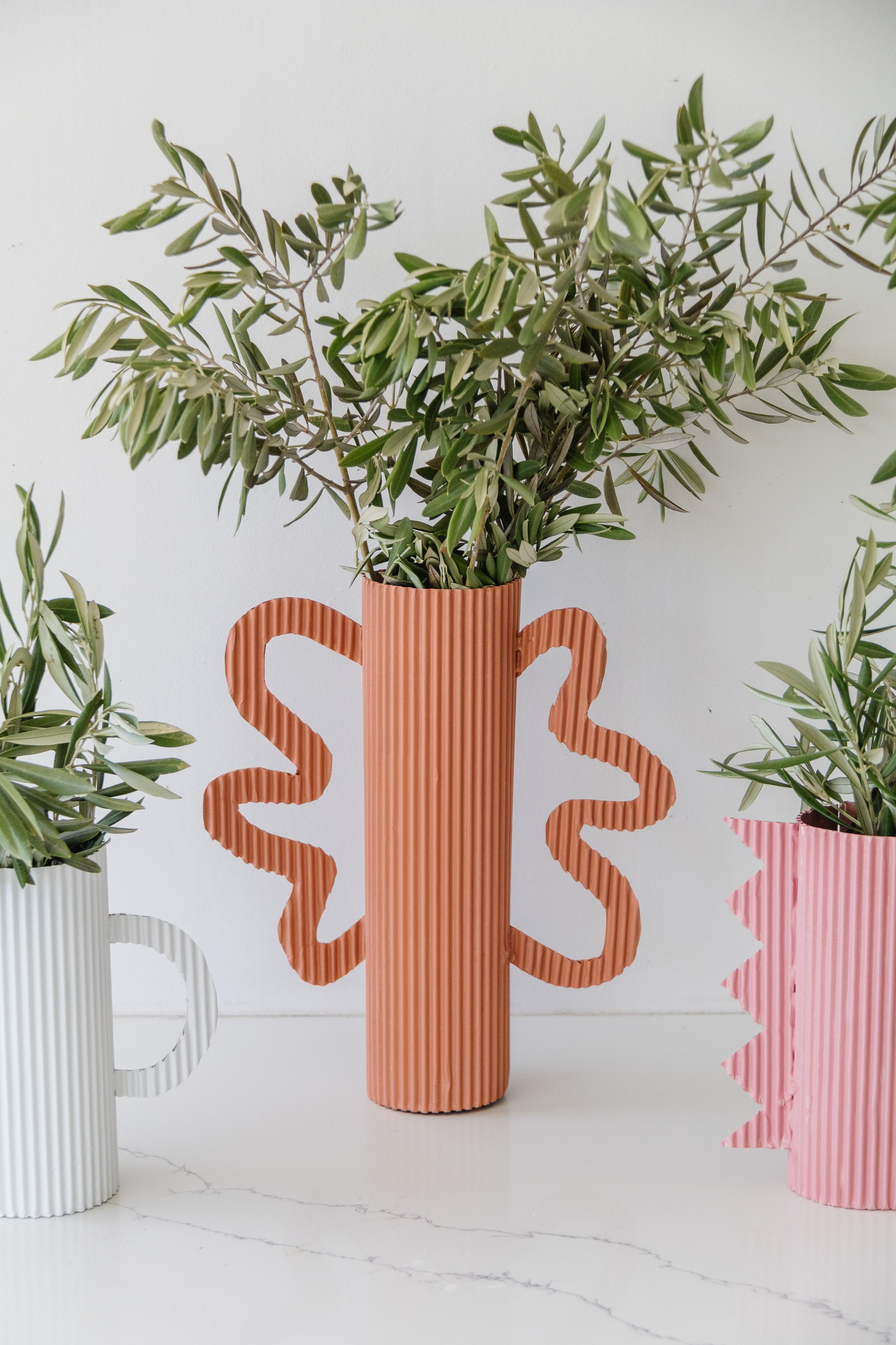 DIY Fluted Vases — Smor Home