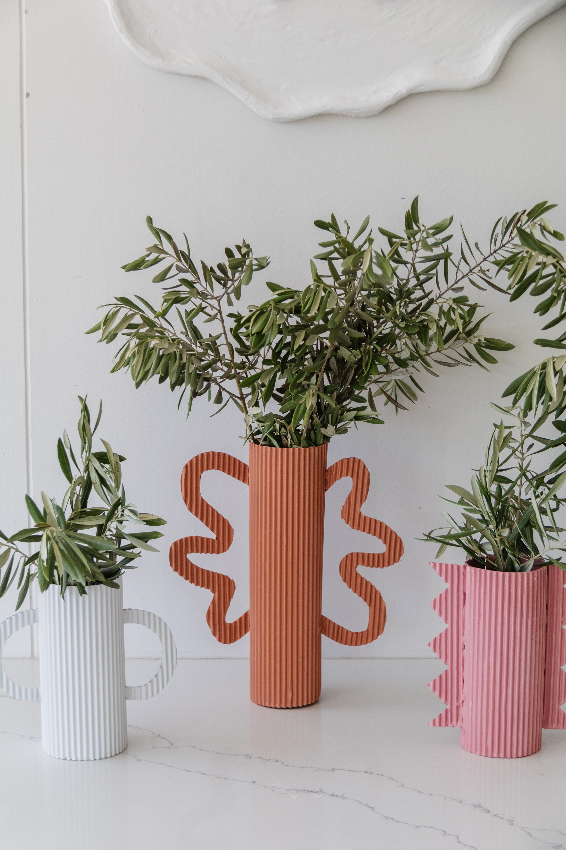 DIY Fluted Vases — Smor Home